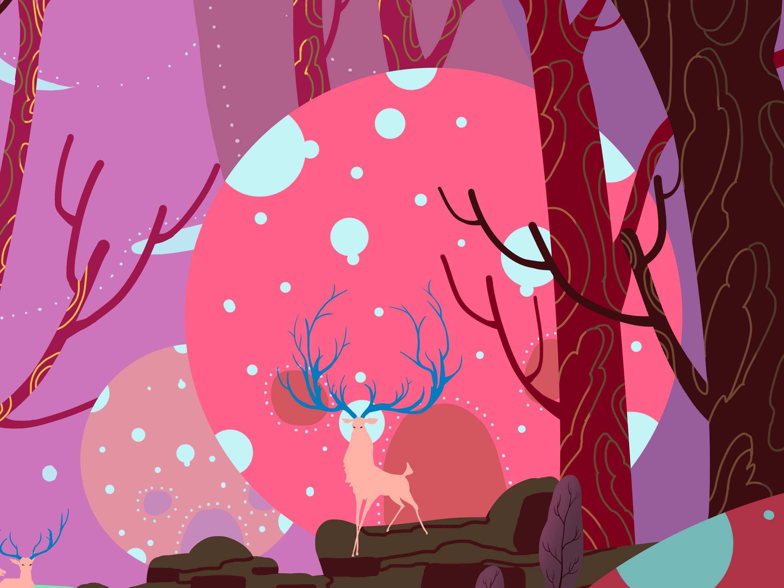 动物窝_月妖逍遥-站酷ZCOOL