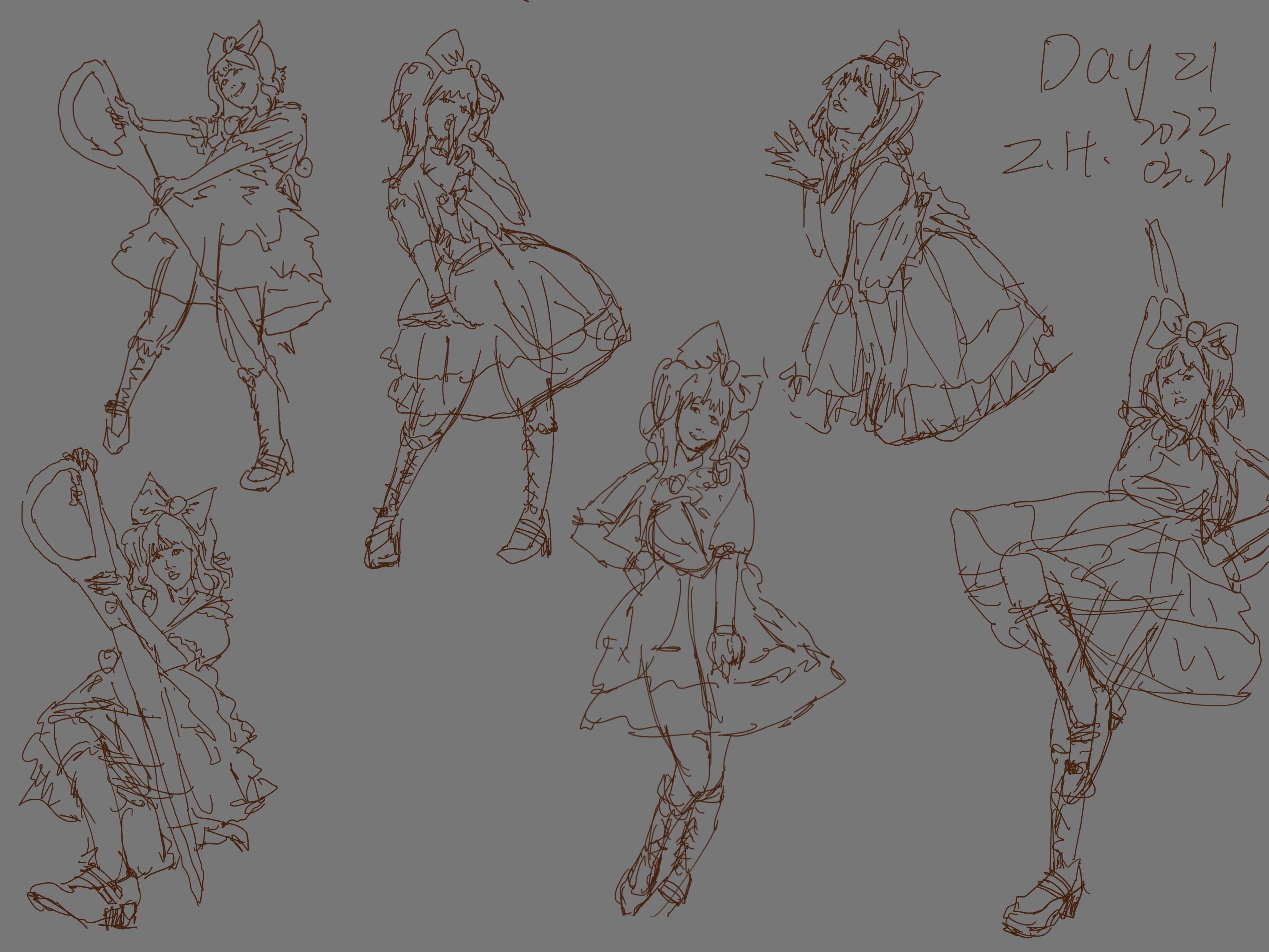 #60天速写挑战# day21 @速写班长_Heng3D-站酷ZCOOL