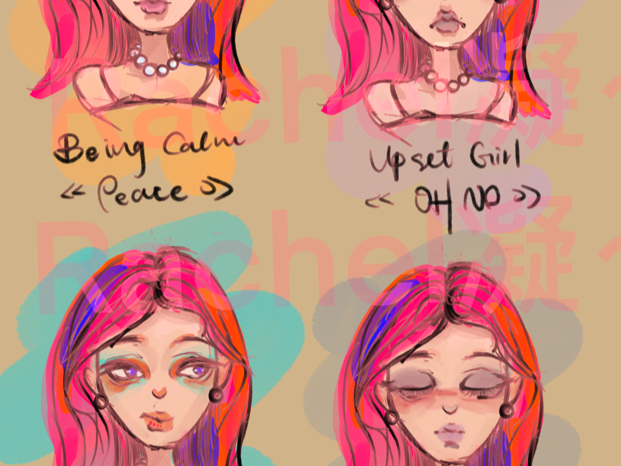 changing mood🎨🖌️_Rachel凝嘞-站酷ZCOOL