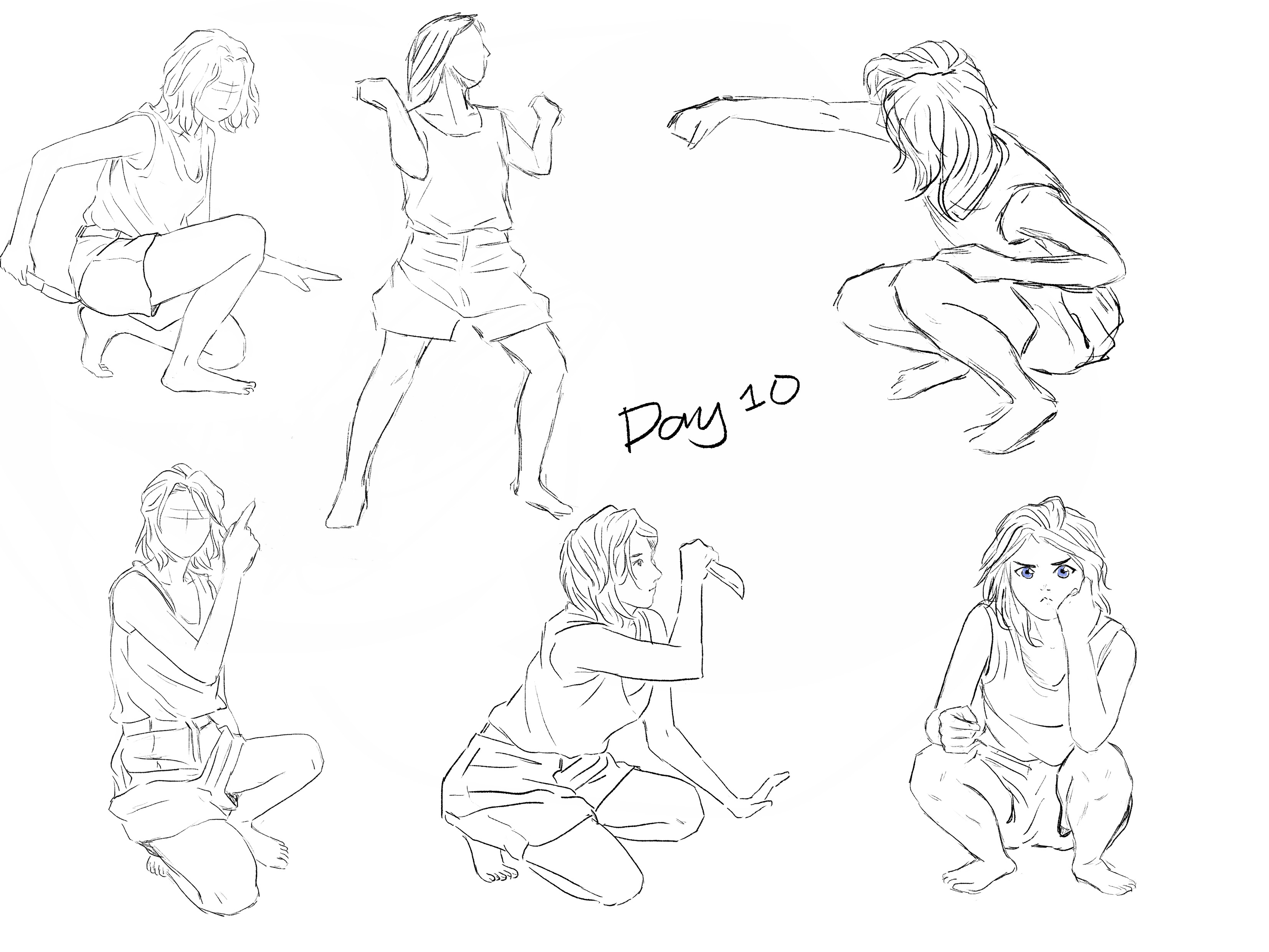 #速写60天挑战赛#Day10@速写班长_阿瑟ASIR-站酷ZCOOL