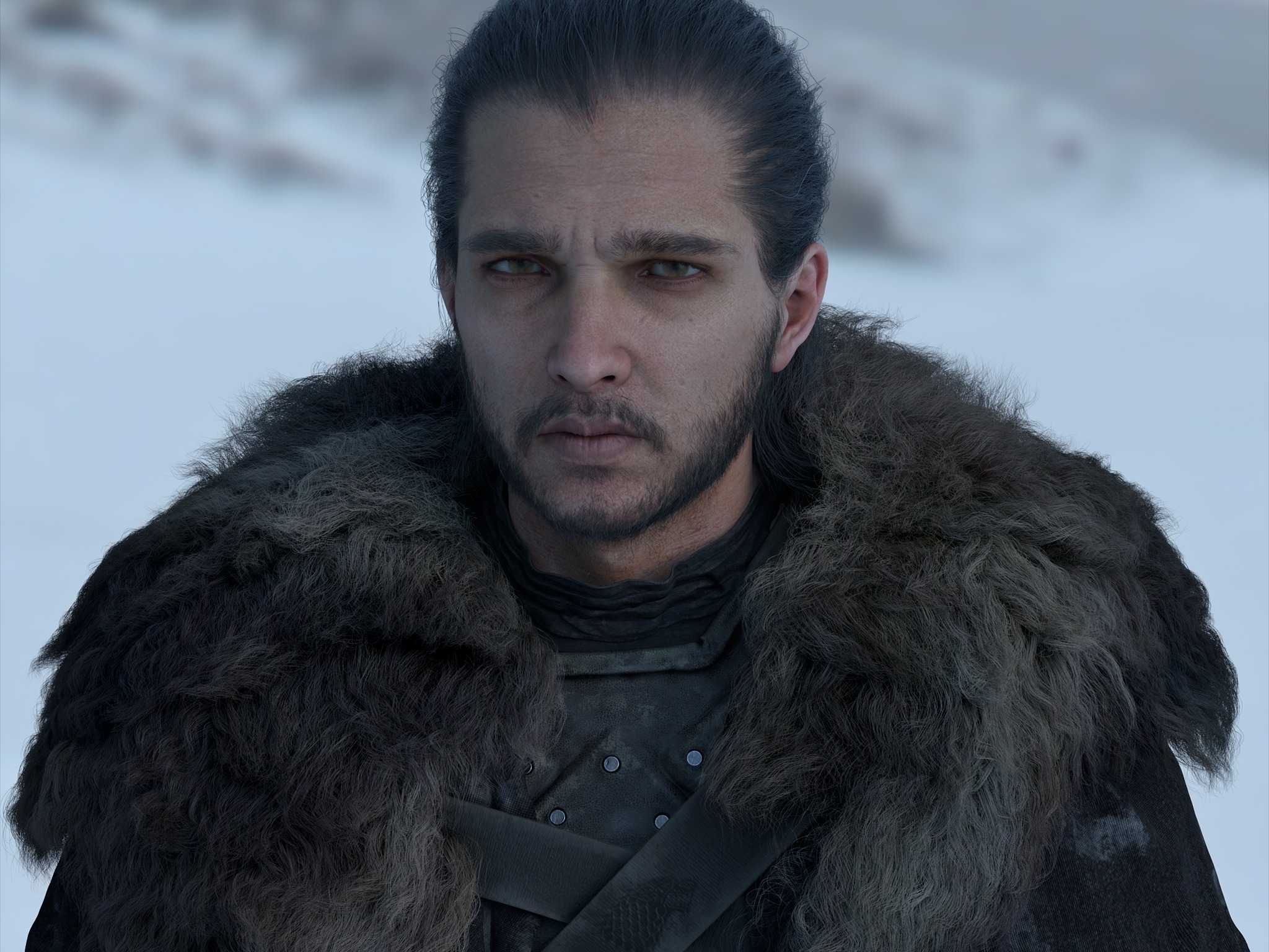 Jon snow_丙一良宅-站酷ZCOOL