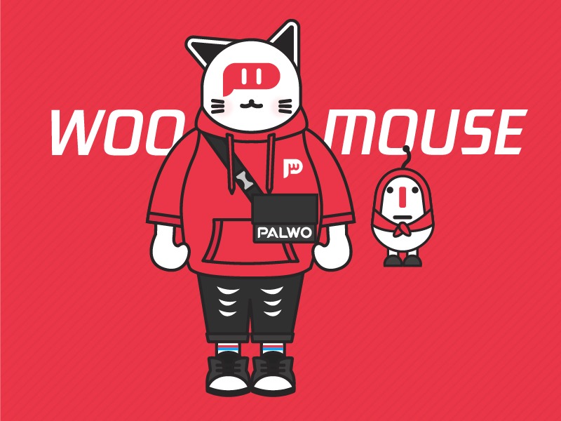 PALWO吉祥物_HIKK-站酷ZCOOL