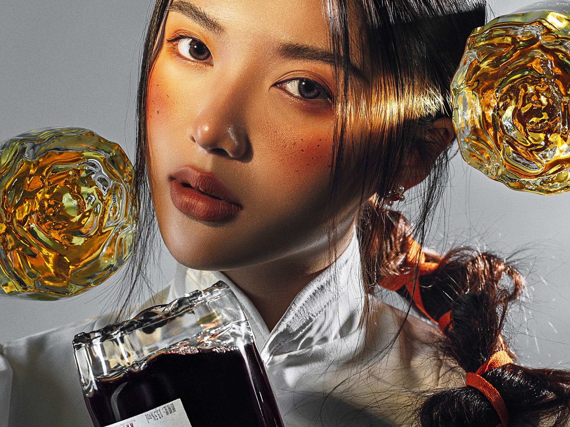 产品摄影 香格里拉酒业-第三极栖云系列葡萄酒_ANLAU-站酷ZCOOL