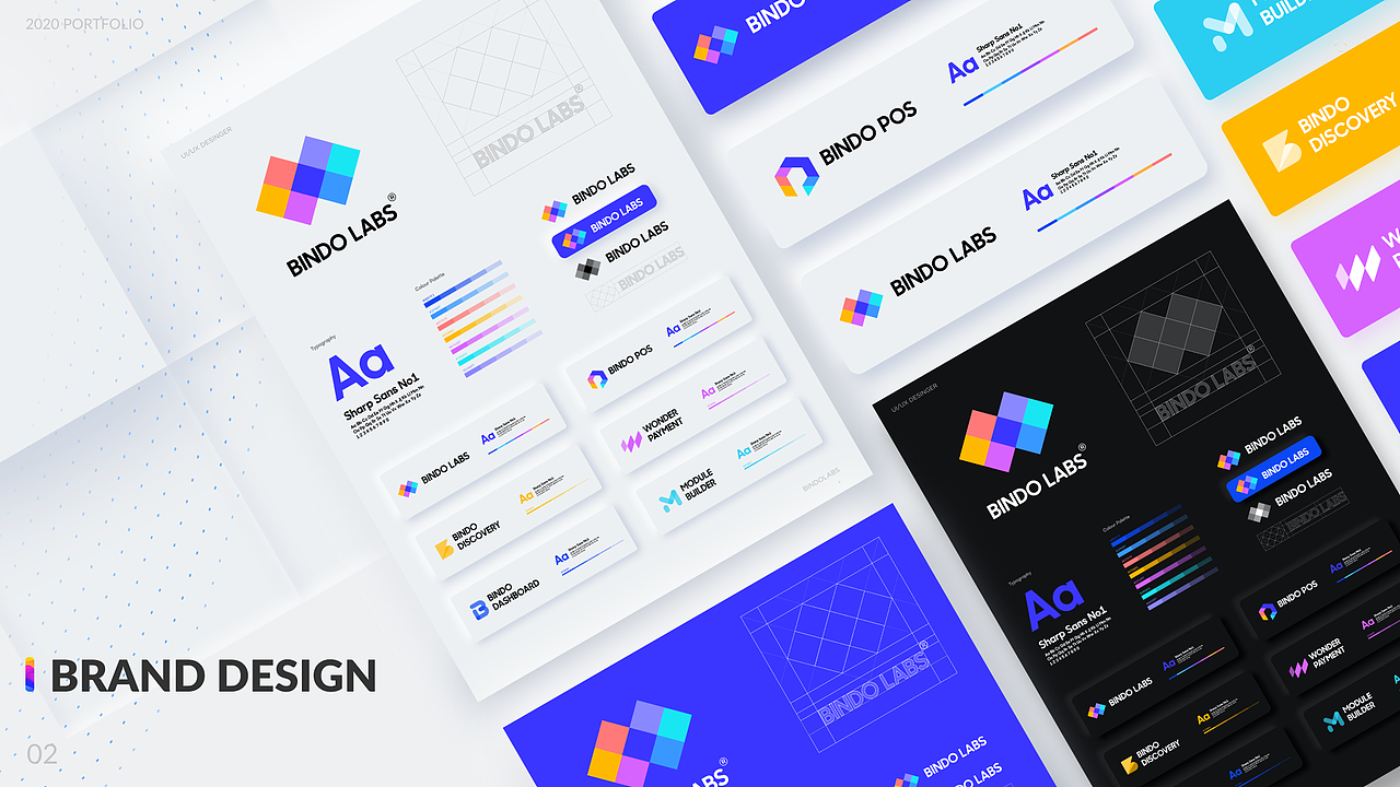 BINDO LAS POS 品牌设计 VI重塑视觉系统_CHARLESSZS-站酷ZCOOL