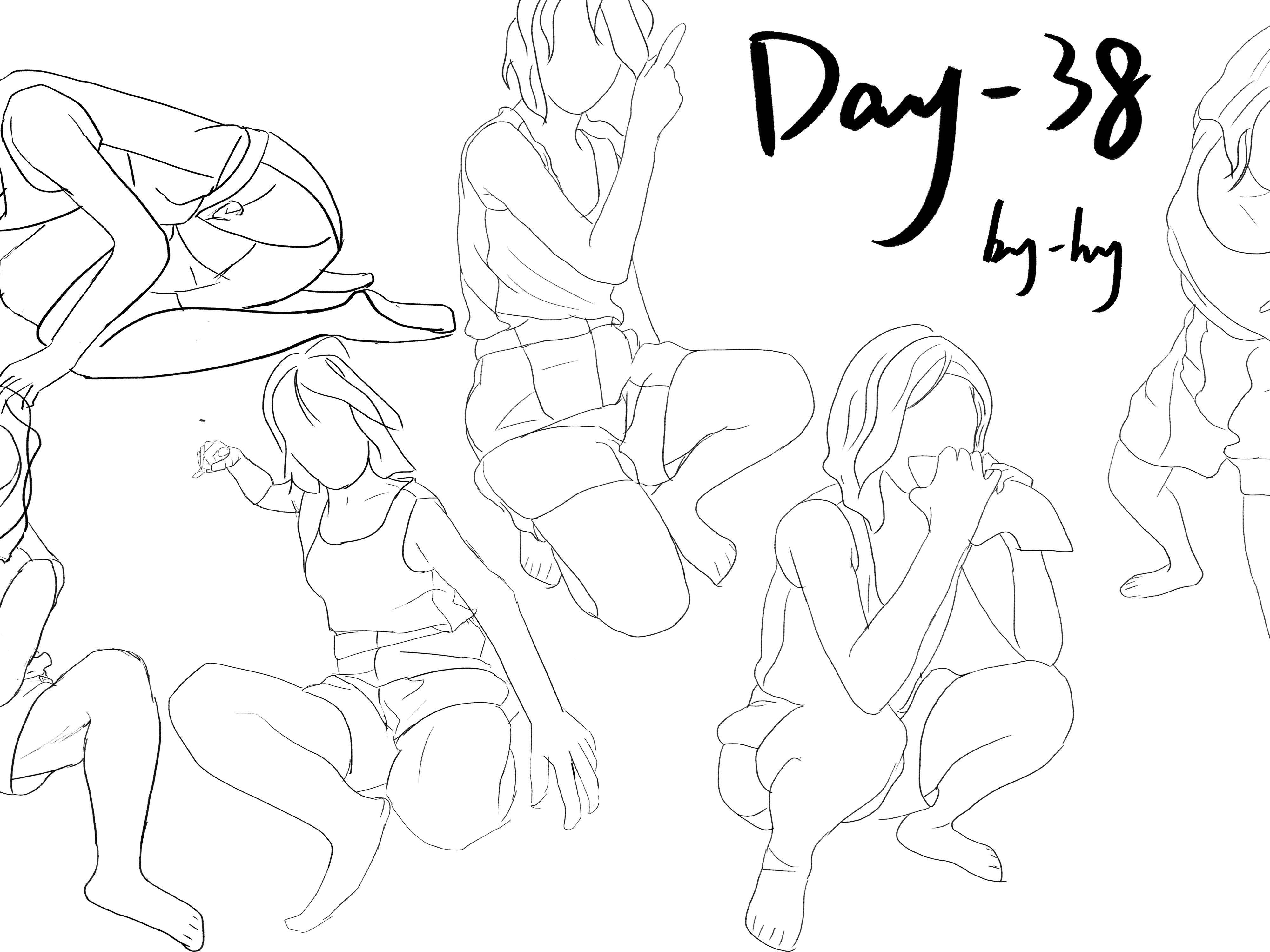 #速写60天挑战赛#Day38@速写班长_咸鱼干设计-站酷ZCOOL