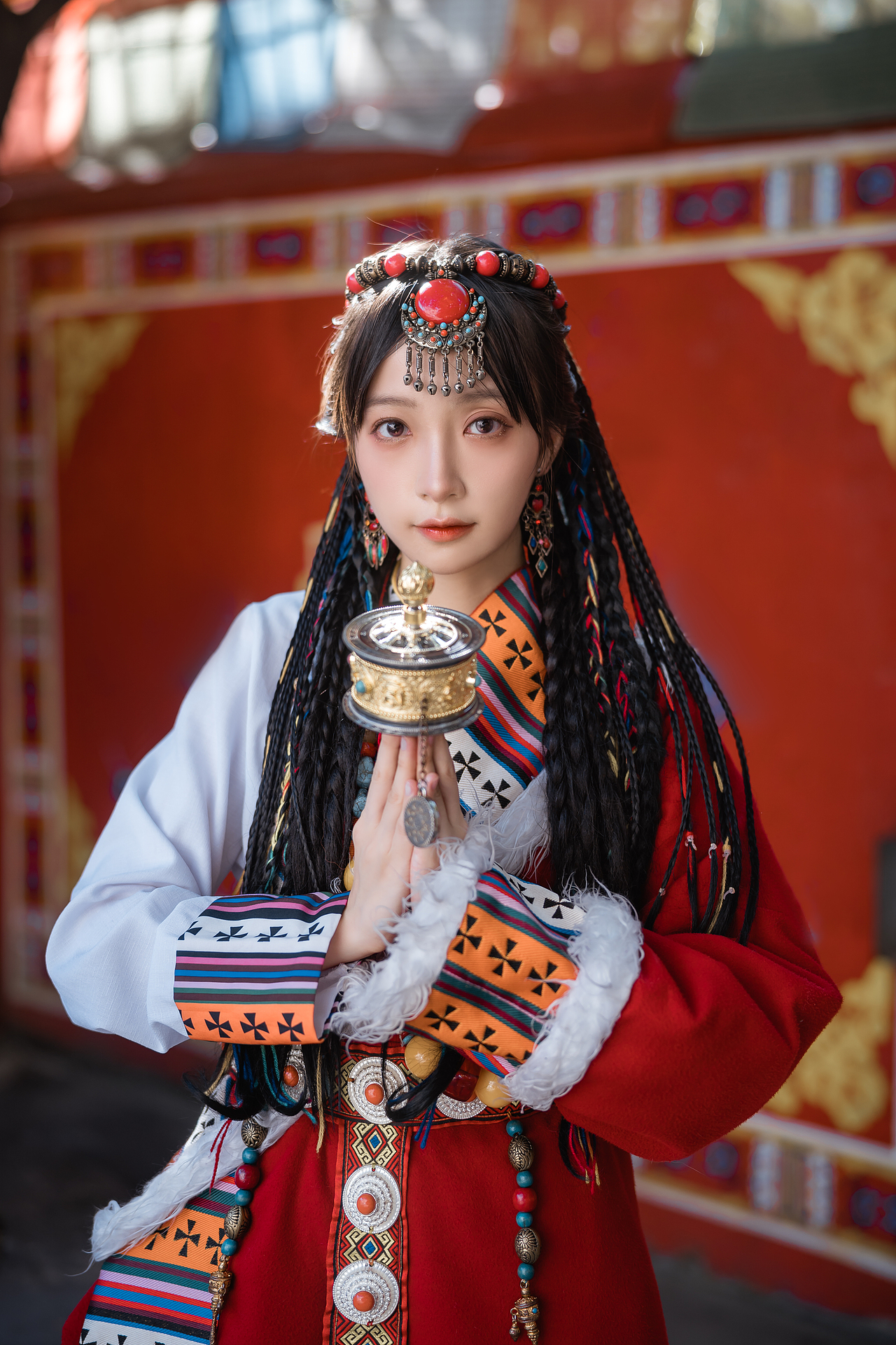 藏服写真（zhizhi就是鲤鱼王）_Mox999-站酷ZCOOL