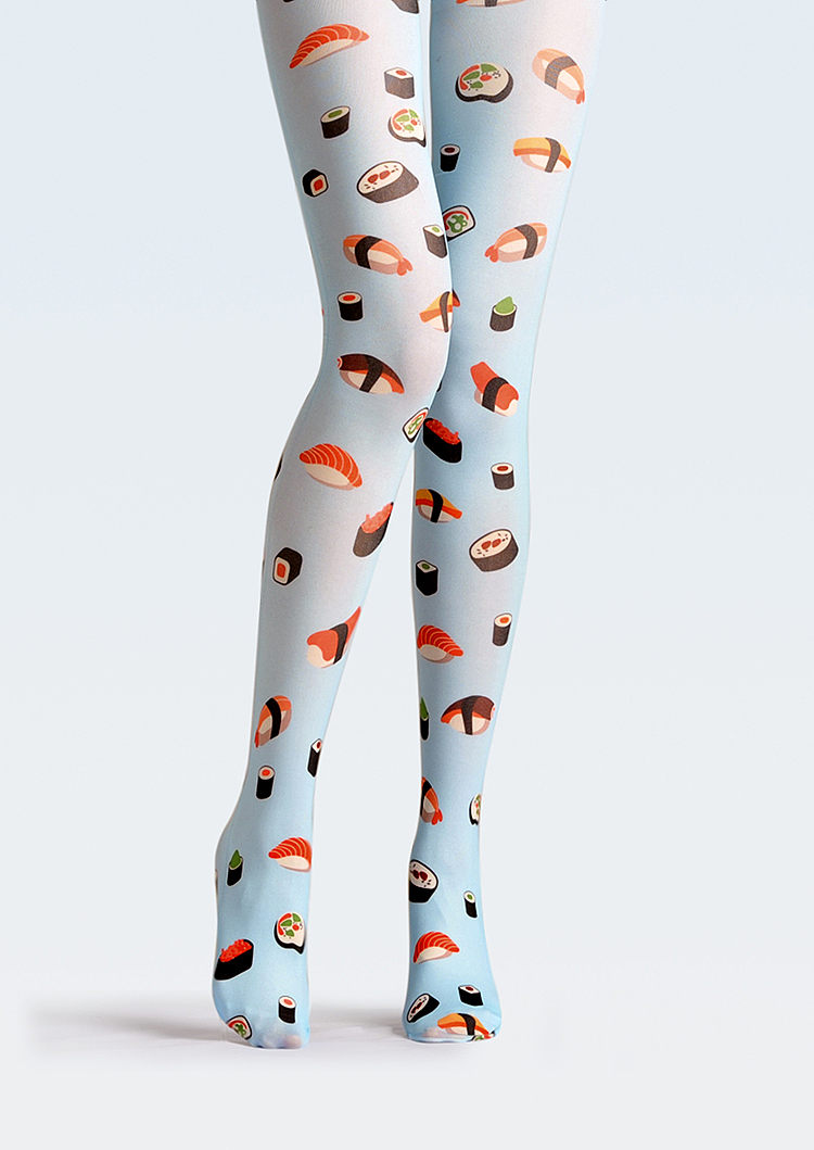 viken plan创意丝袜，坚持不让美腿留白_断尾三文鱼-站酷ZCOOL