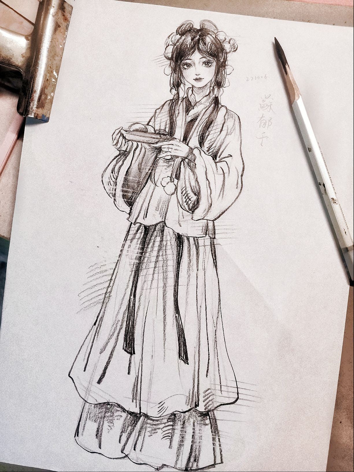 古风人物速写合集_苏郁千-站酷ZCOOL