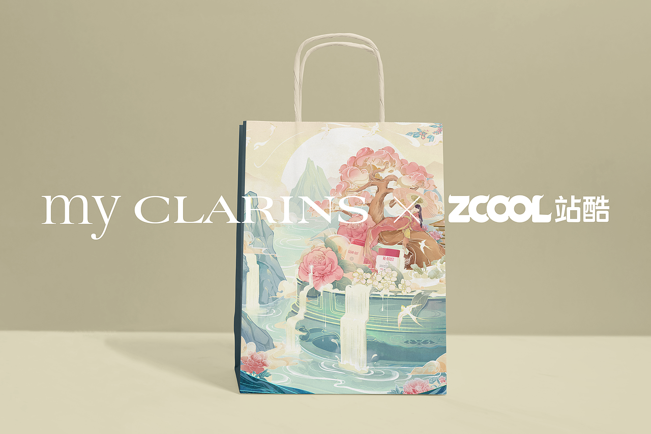 「好食肌长绽放」myCLARINS——植愈秘境_猕桃猴Kiwi-站酷ZCOOL