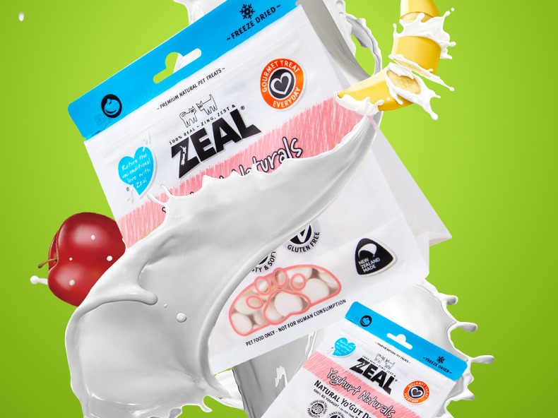新西兰宠物品牌ZEAL酸奶豆详情页_于庚-站酷ZCOOL
