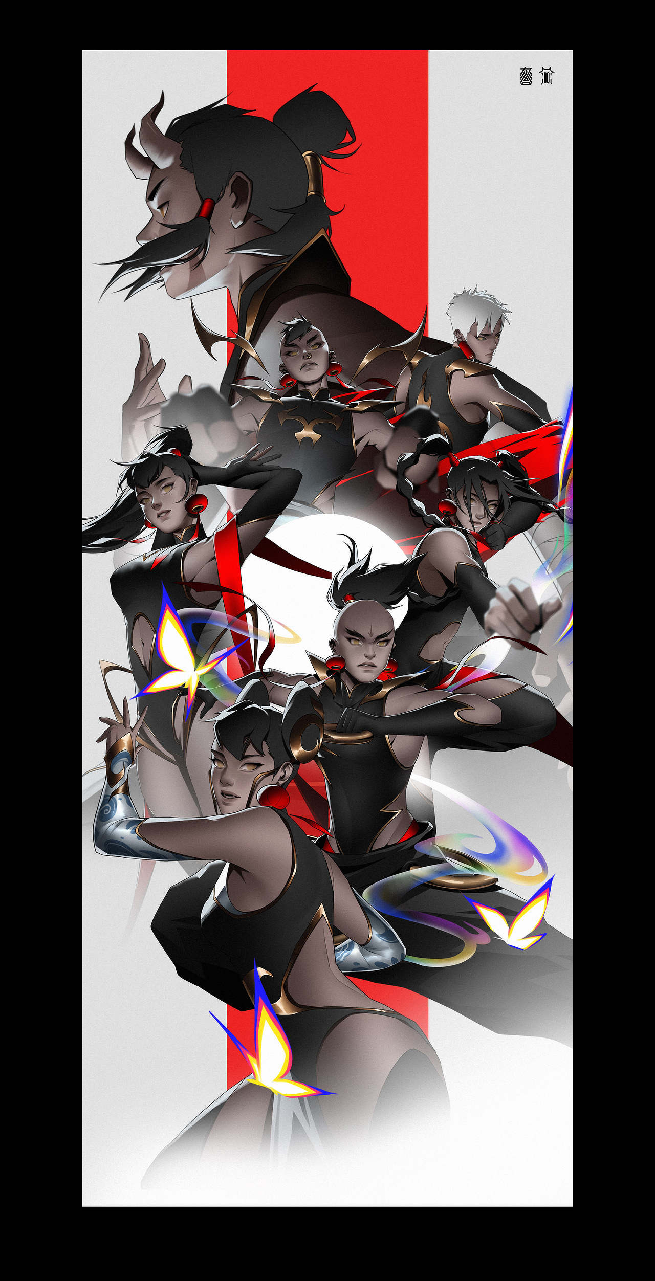 legend of Flourish—九火宫传奇-争奇斗艳_柴霖霖-站酷ZCOOL