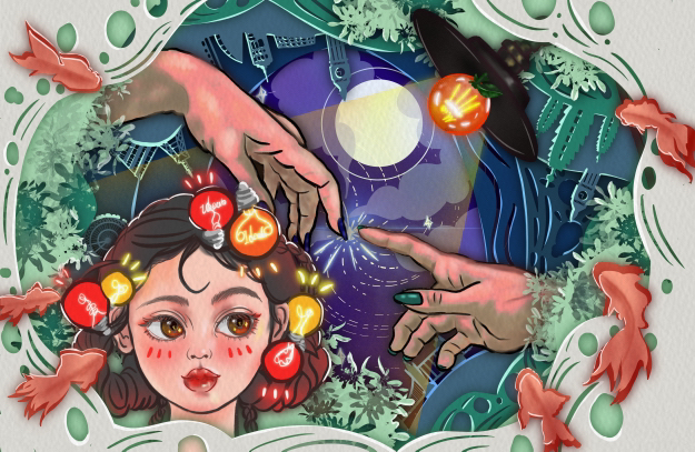 奇思妙想跃然指上_MIA咩呀-站酷ZCOOL