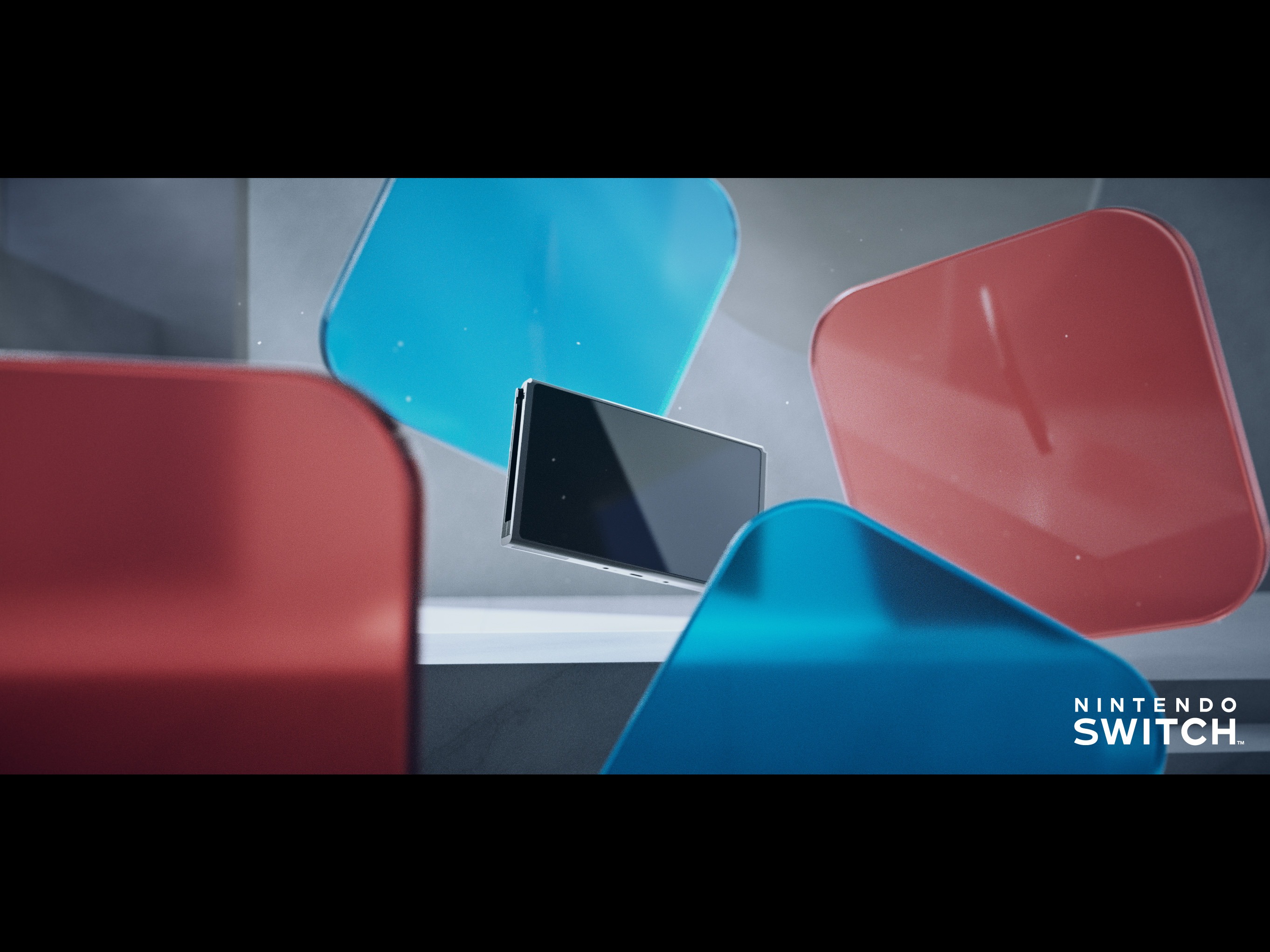 Nintendo Switch 产品动态渲染表现_是水桶吧-站酷ZCOOL