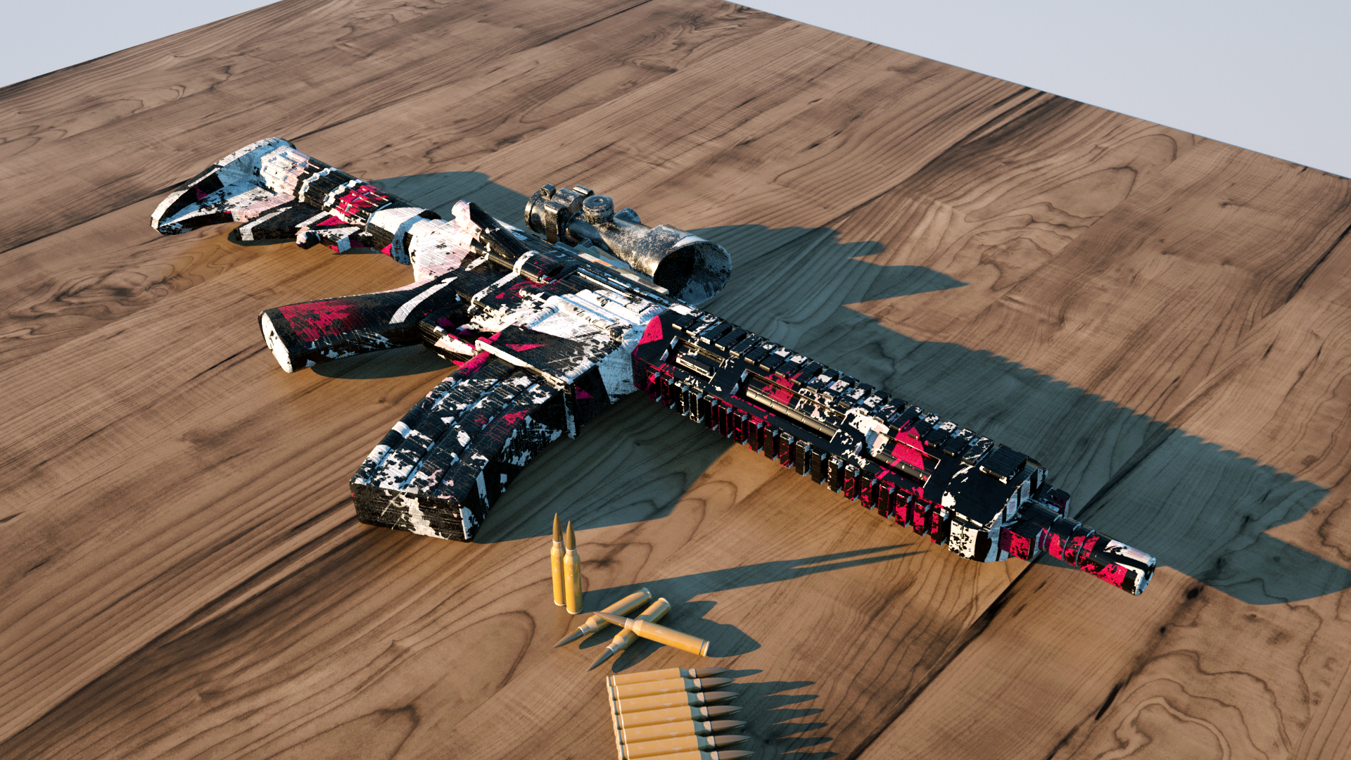 m416_熊大爱吃蜂蜜-站酷ZCOOL