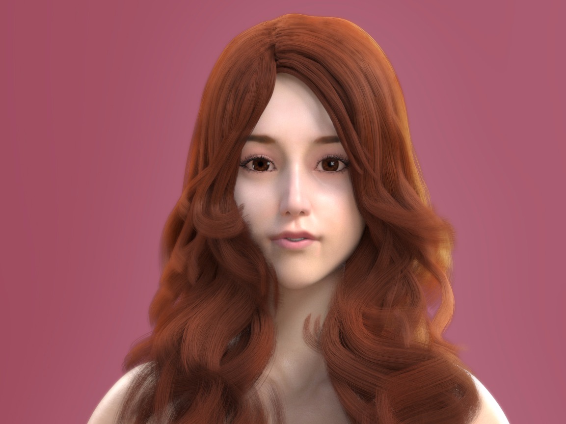 红裙小姐姐02_LUO络绎-站酷ZCOOL