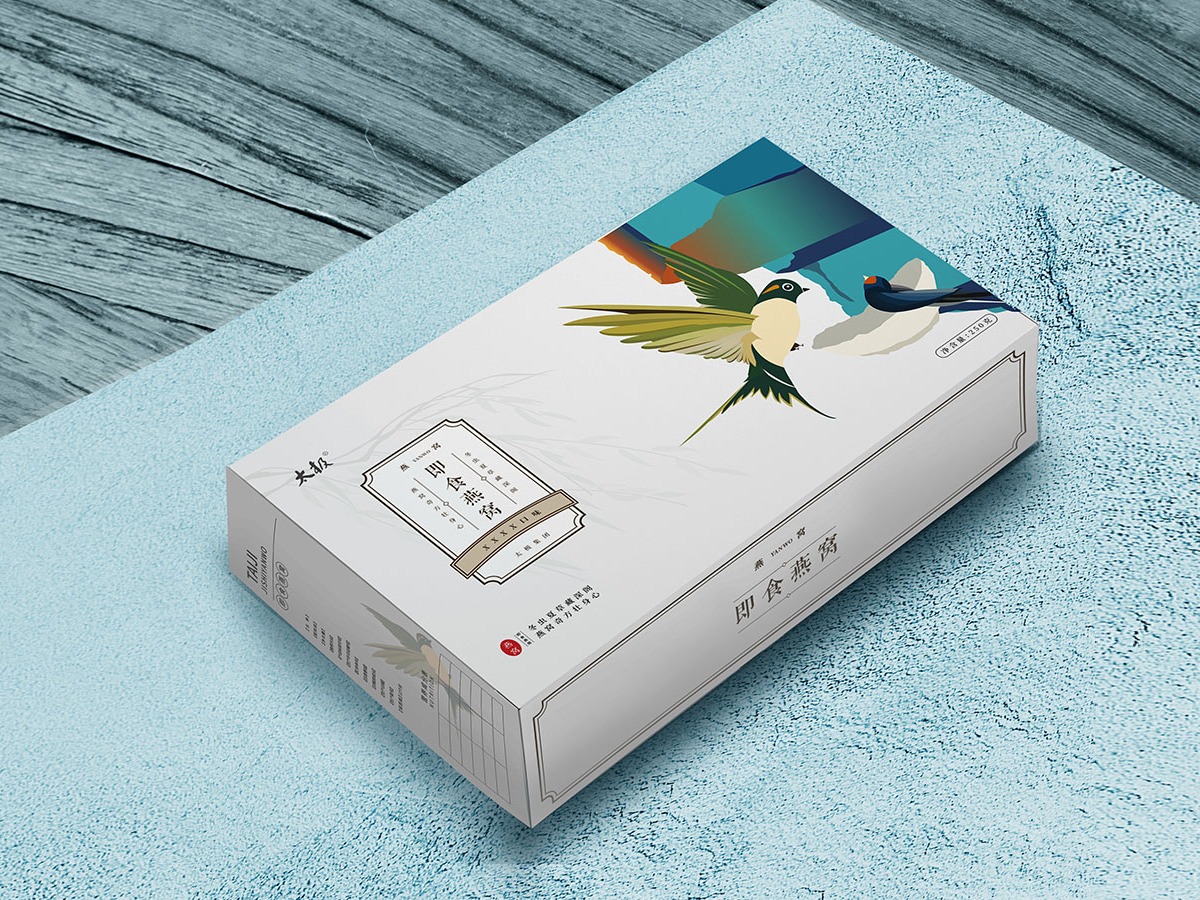 即食燕窝包装_Gina源-站酷ZCOOL