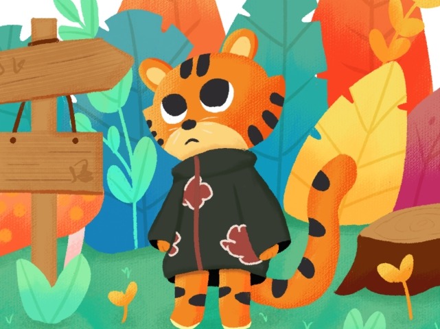 插画练习_Cc萌夫-站酷ZCOOL