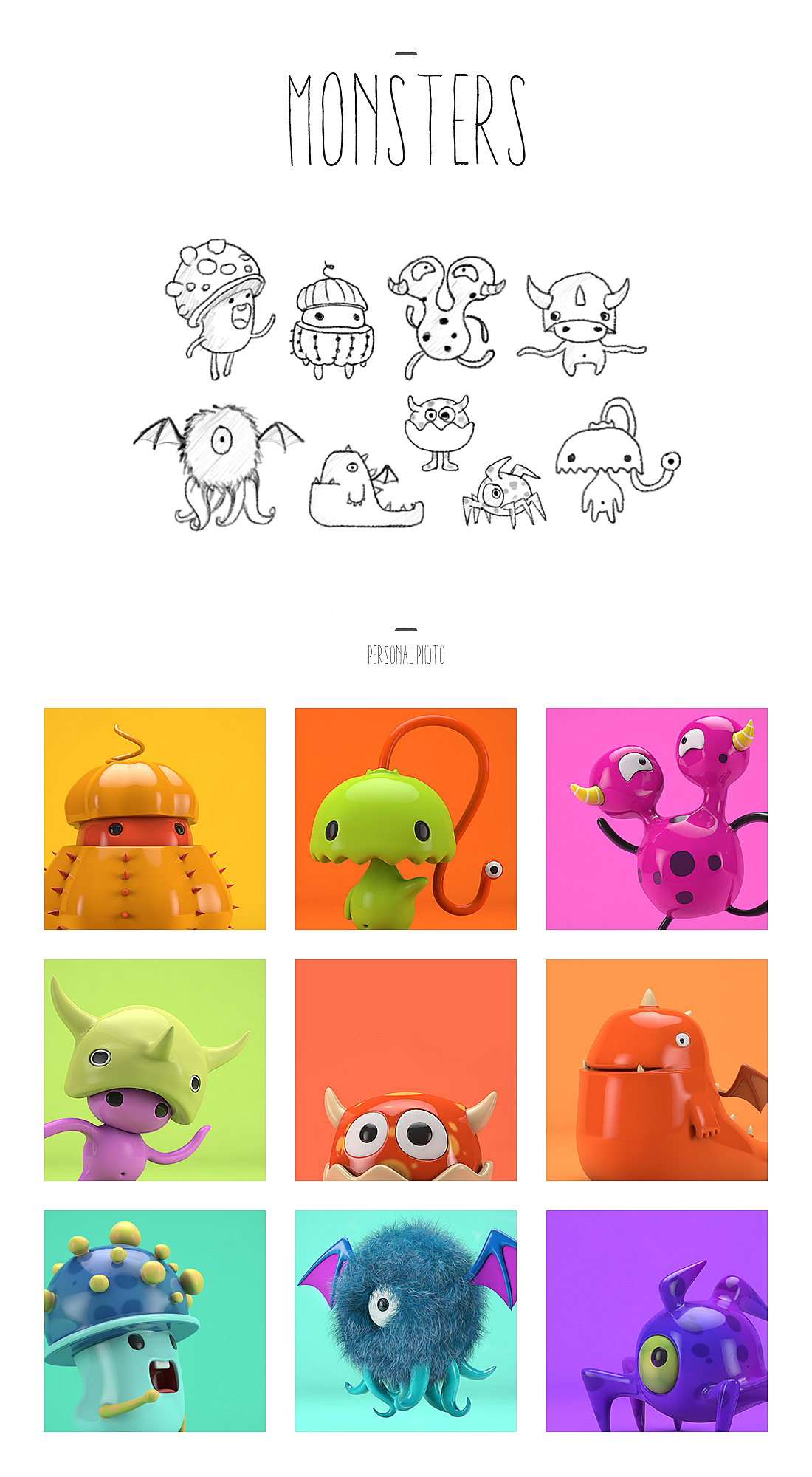 Monsters_伊桑_-站酷ZCOOL