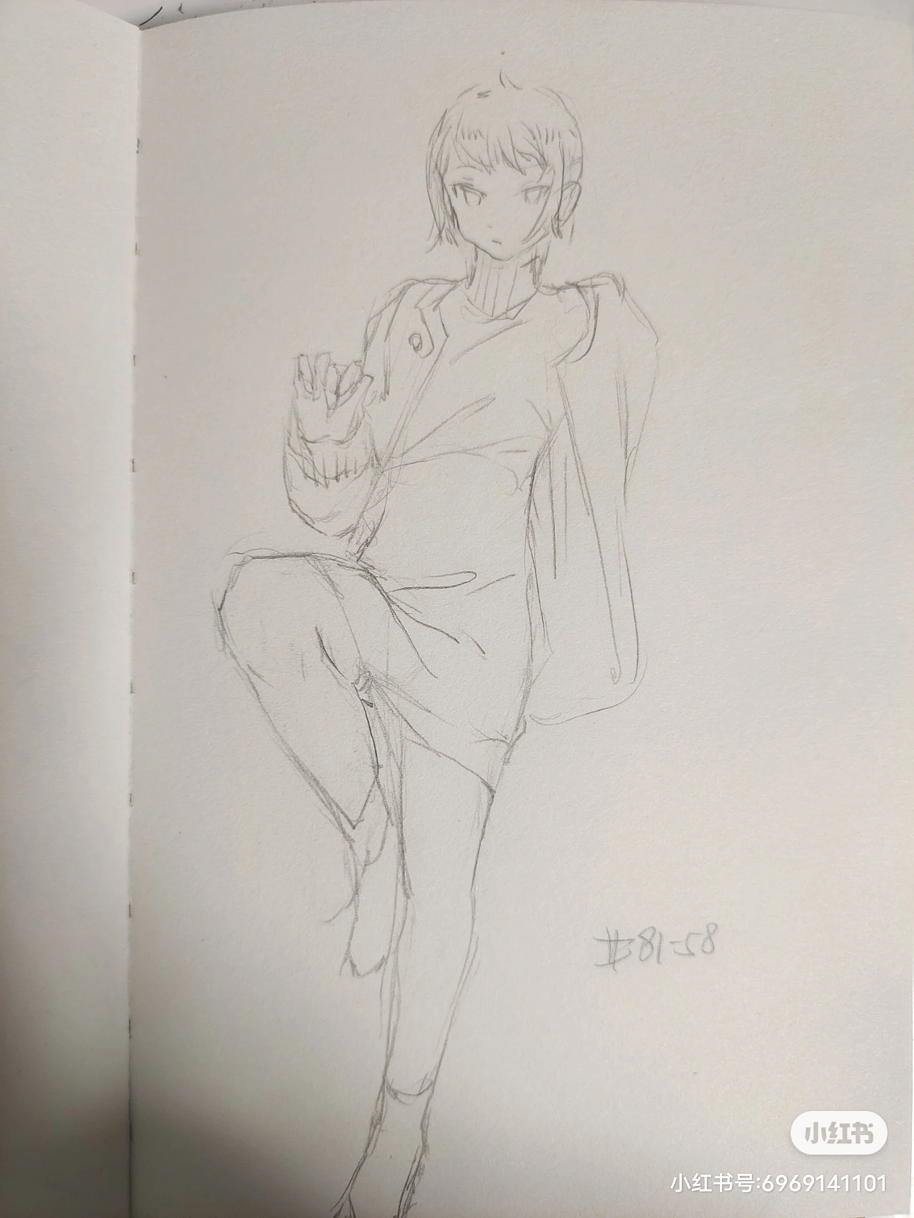 #速写60天挑战赛#@速写班长day4_沙蚕菜菜子-站酷ZCOOL