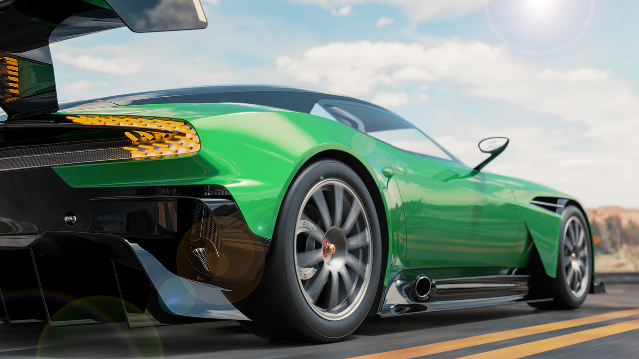 Keyshot汽车渲染_秋枫落-站酷ZCOOL