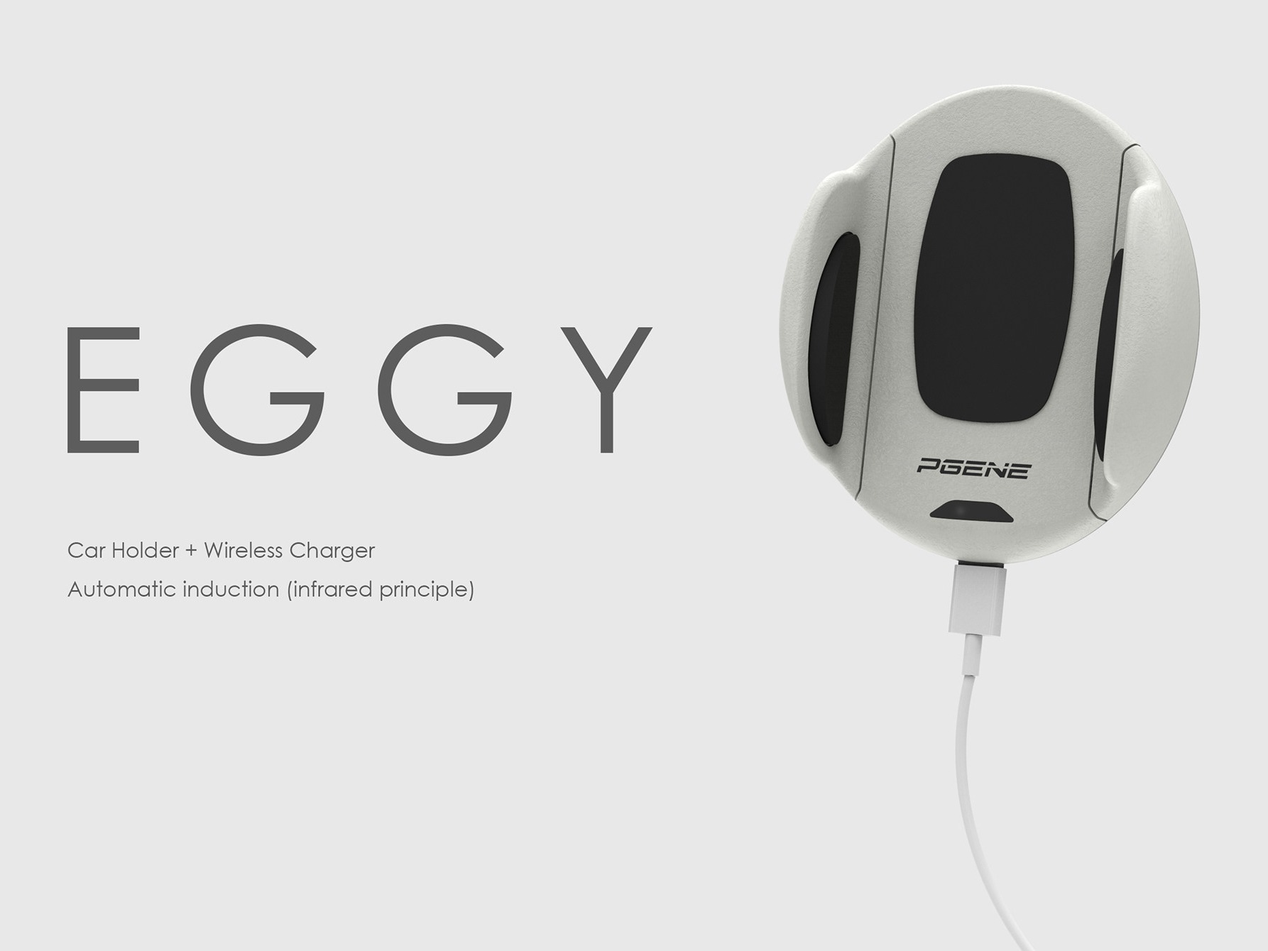 EGGY无线充电车架_YUprince-站酷ZCOOL