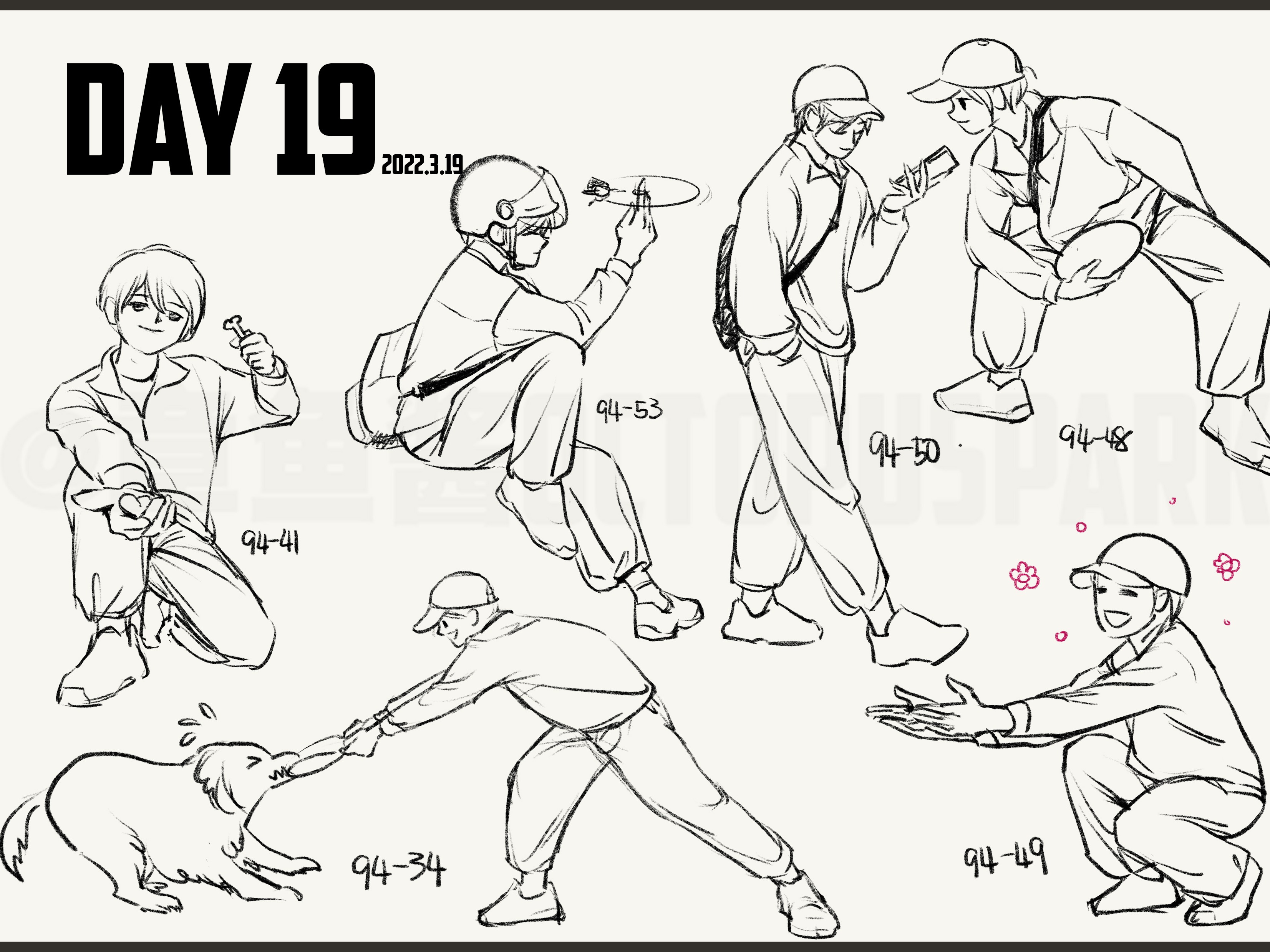 #速写60天挑战赛#Day19@速写班长_章鱼酱油-站酷ZCOOL