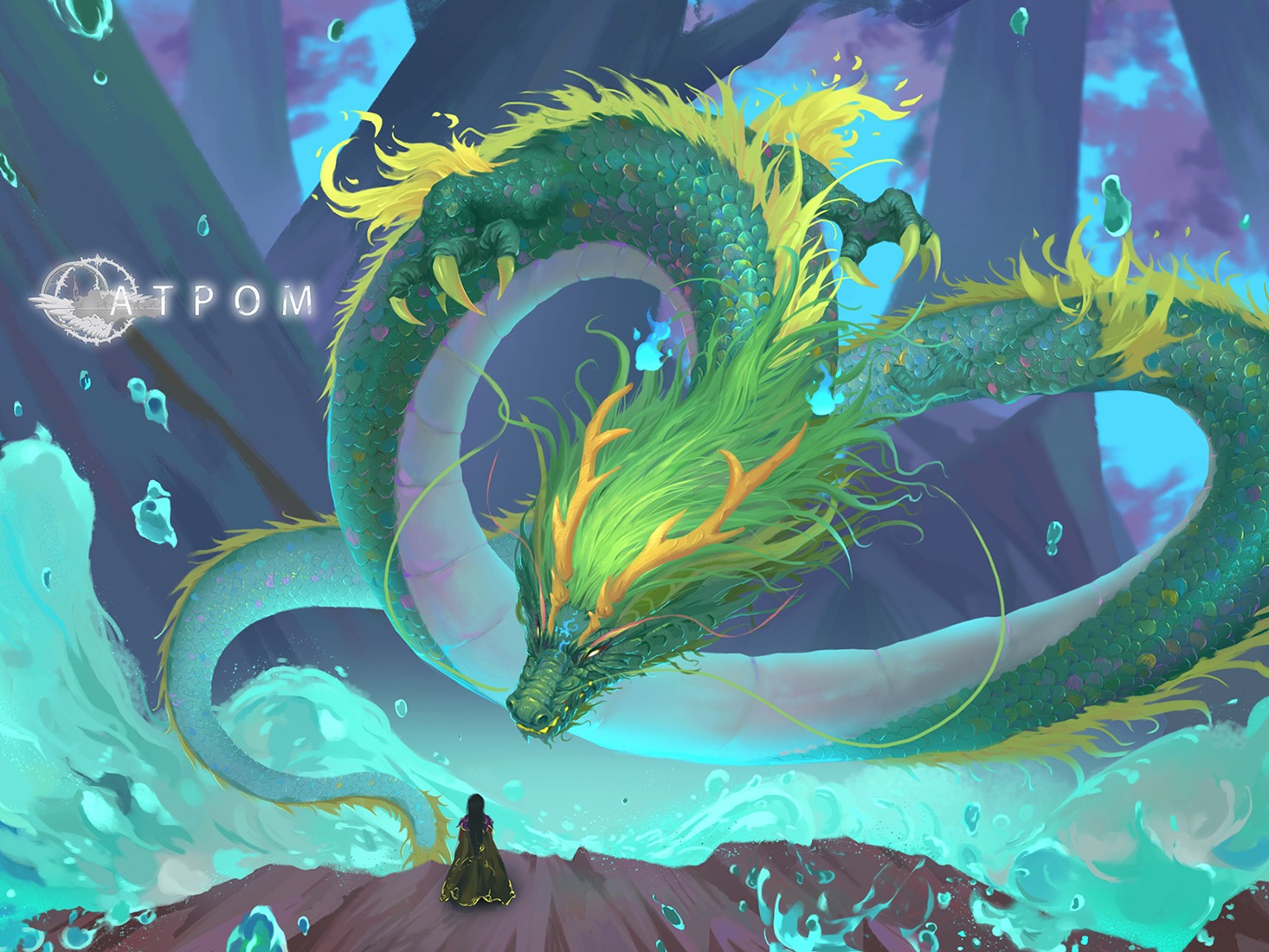 青龙_Atpom-站酷ZCOOL