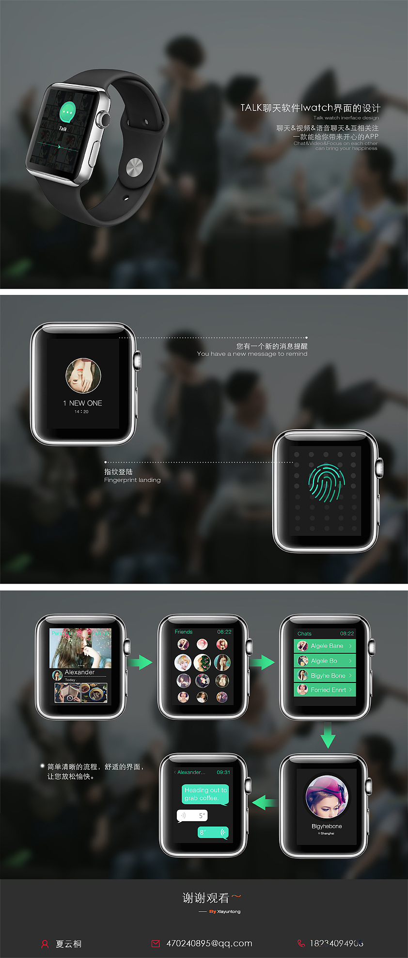 iwatch界面_夏夏人儿-站酷ZCOOL