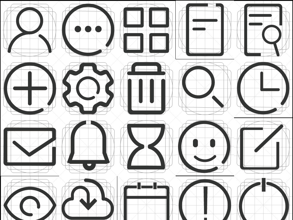 icon练习_QMyue-站酷ZCOOL