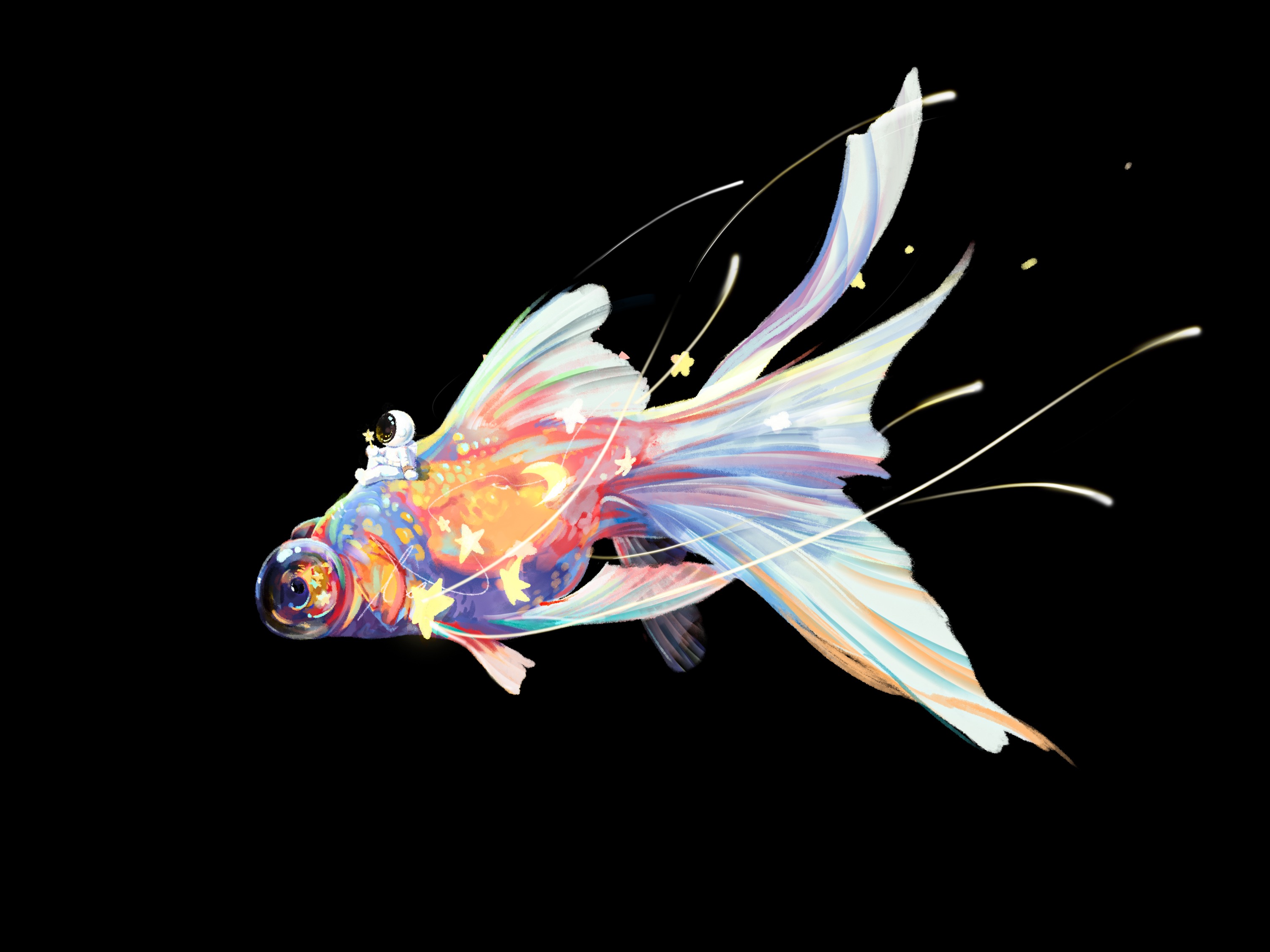 365日涂计划｜和星星的故事 2_散装Ender-站酷ZCOOL