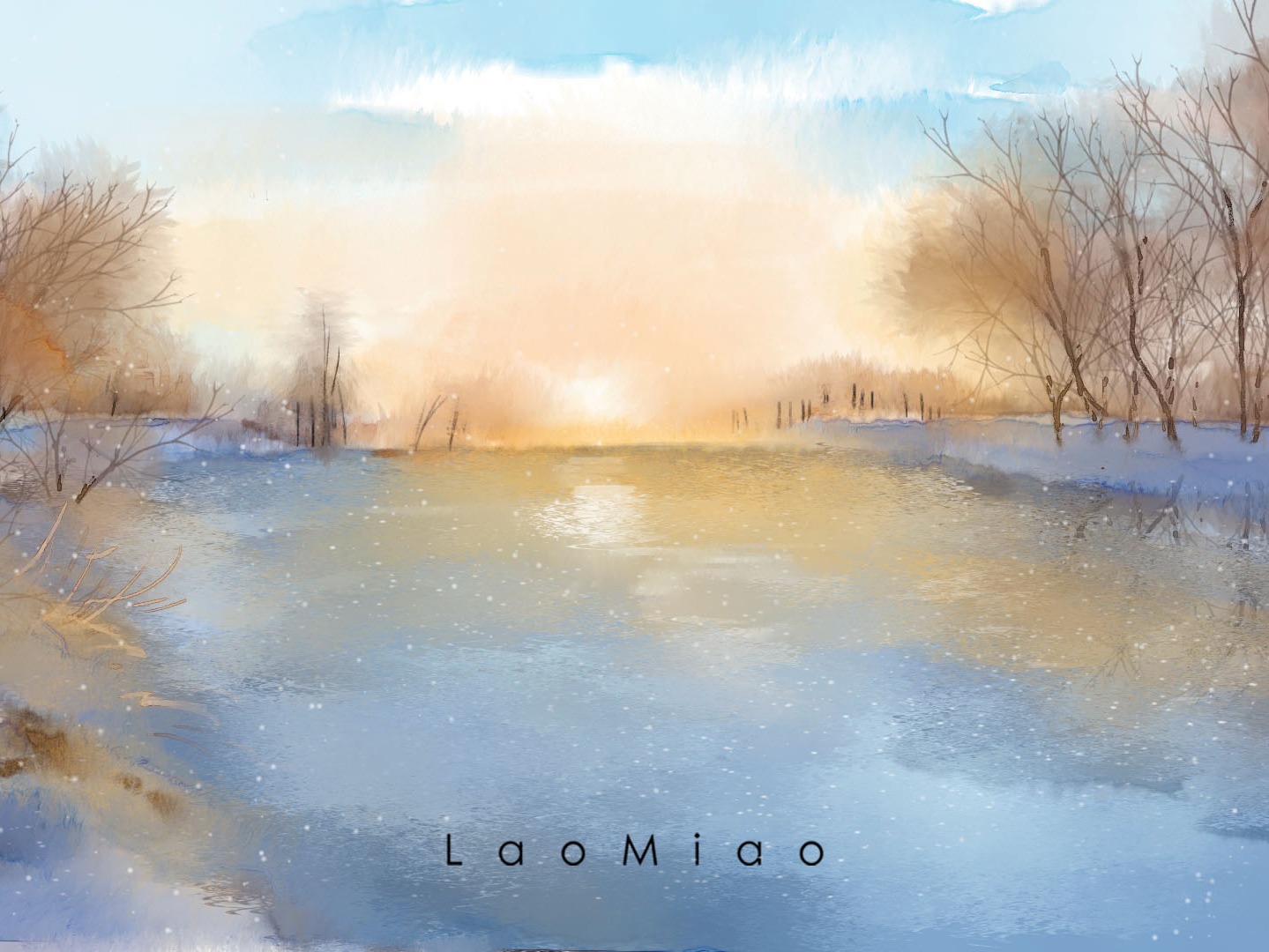 初雪_LaoMiao老喵-站酷ZCOOL