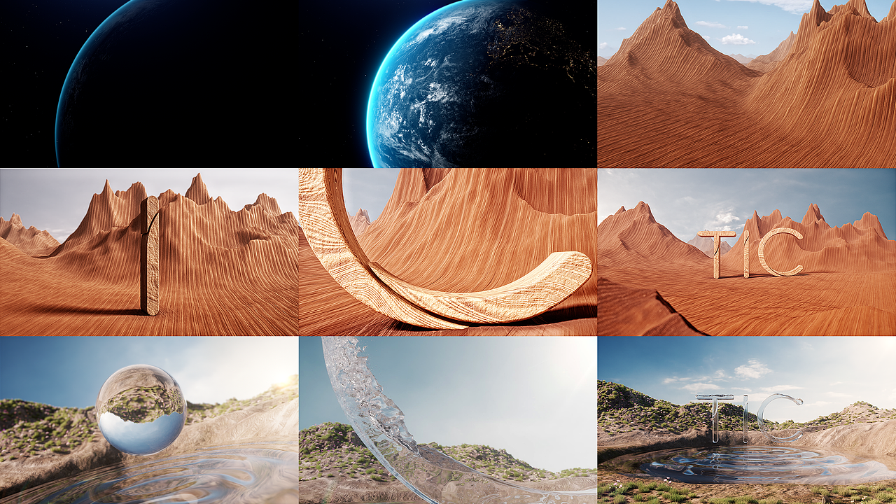 LOGO演绎 TIC LOGO Animation_IRONDA-站酷ZCOOL