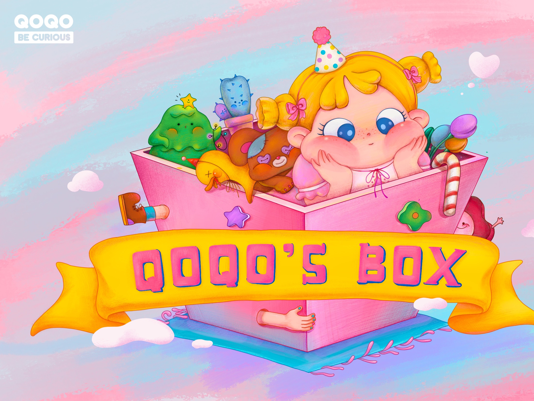 QOQO插画合集 _金蛋王-站酷ZCOOL