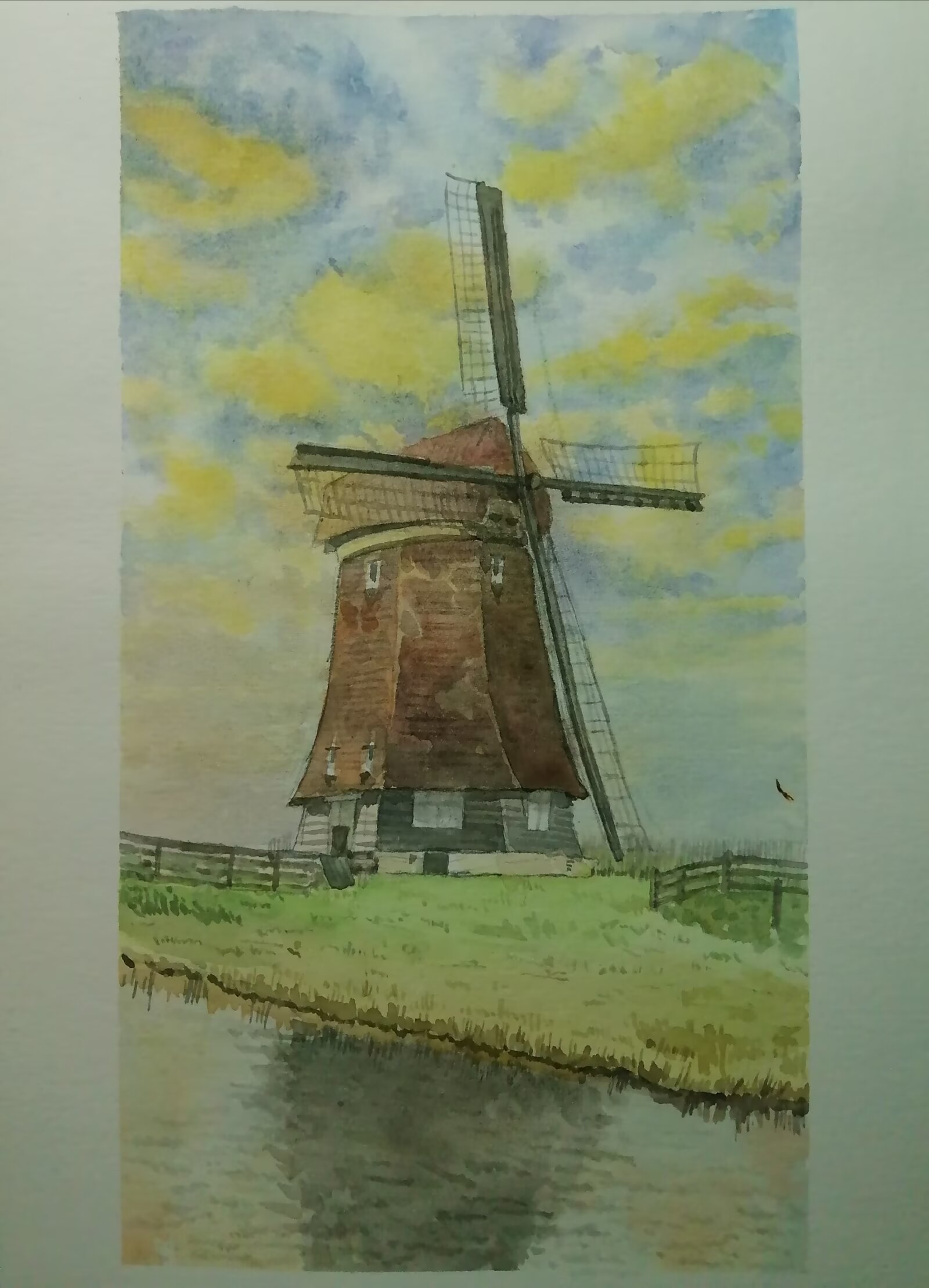 风景水彩_记录生活RECORDER-站酷ZCOOL