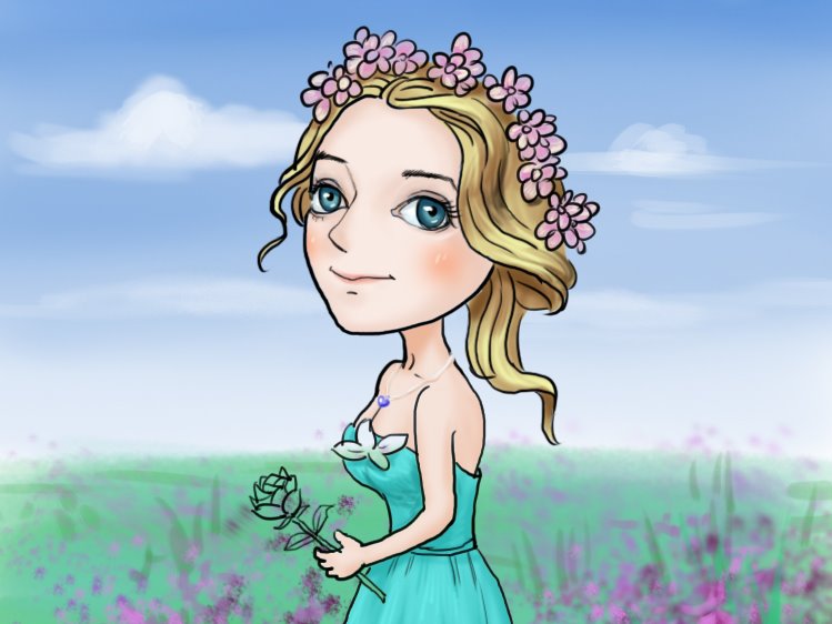 薰衣草姑娘_CHN_Sunny-站酷ZCOOL