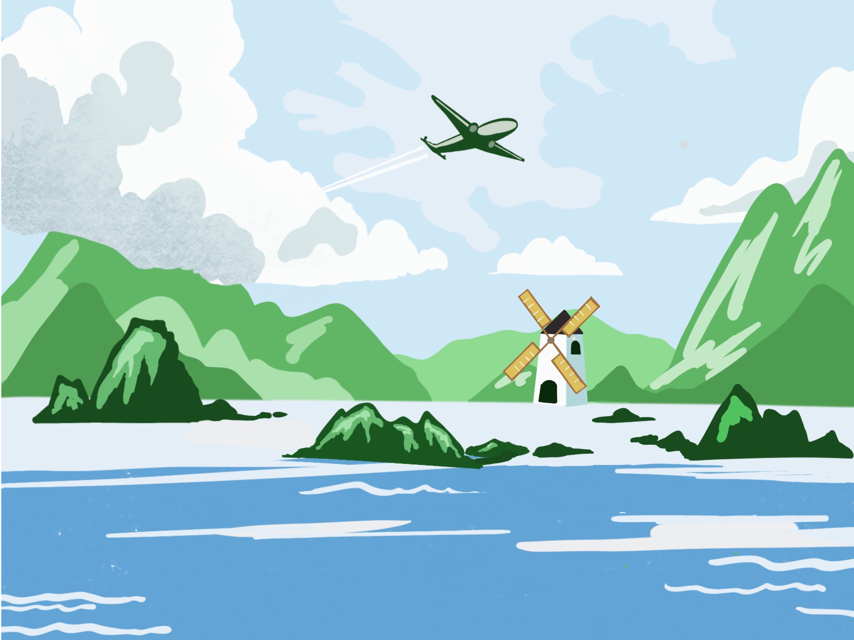 清凉一夏_yth4618-站酷ZCOOL