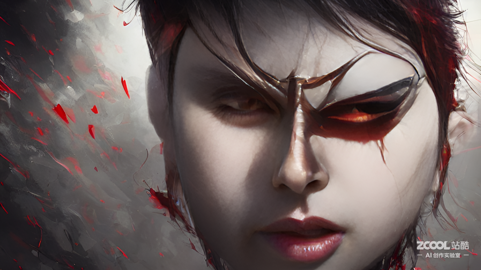 《AI眼里的怒》_ld_rokr-站酷ZCOOL