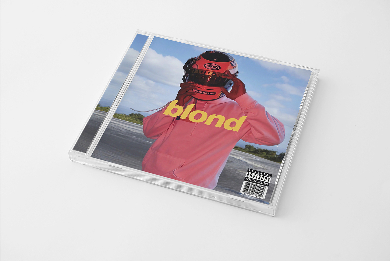 FRANK OCEAN - BLONDE 实体专辑CD设计_sebastian_96-站酷ZCOOL