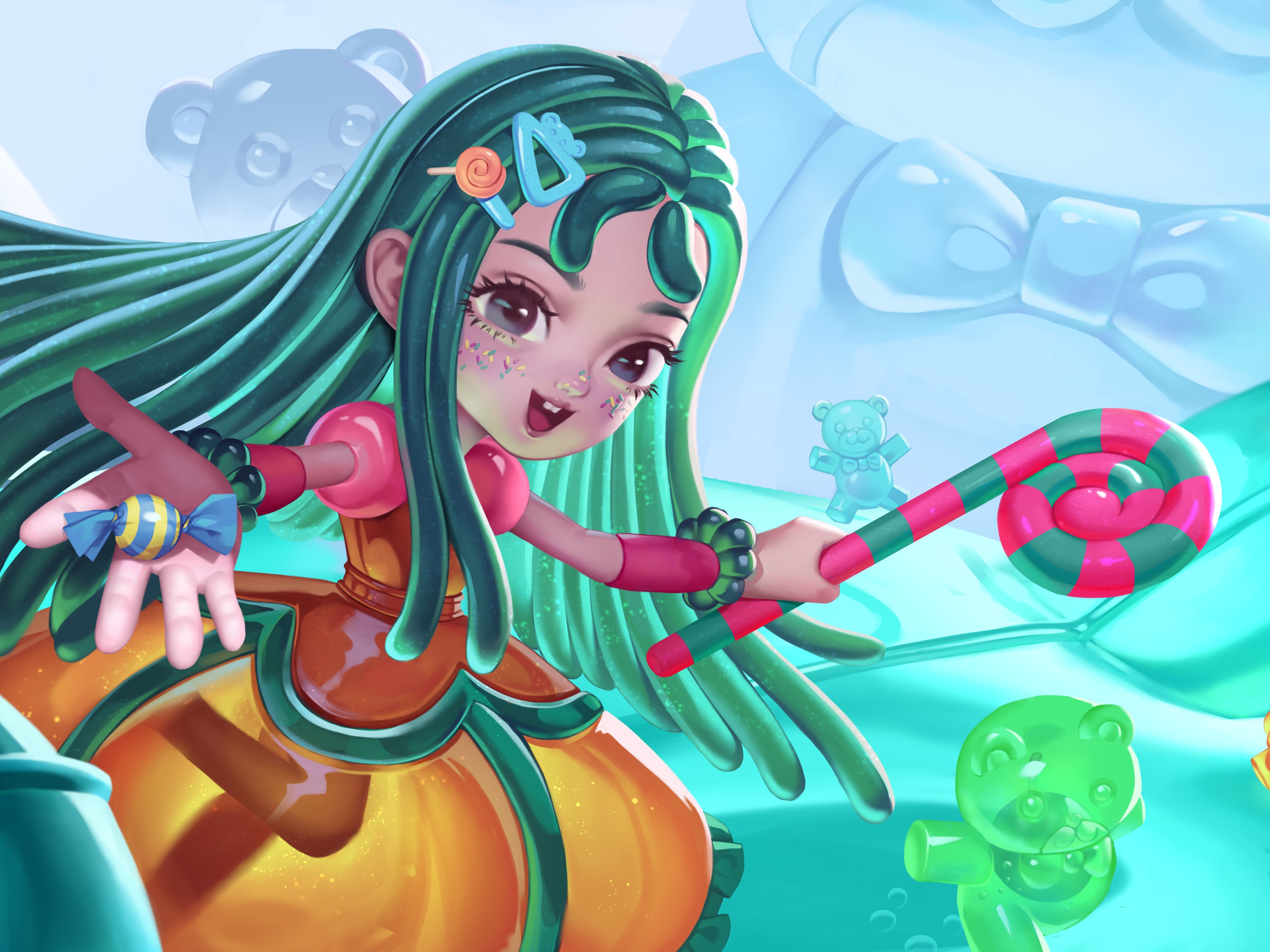 甜蜜公主_阿柳oO-站酷ZCOOL