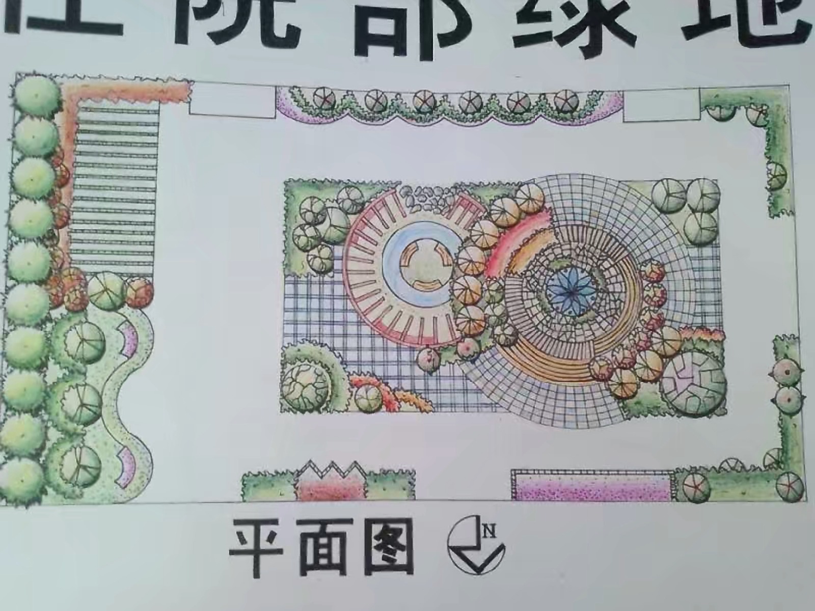 原创园林手绘_一只猫ZY-站酷ZCOOL