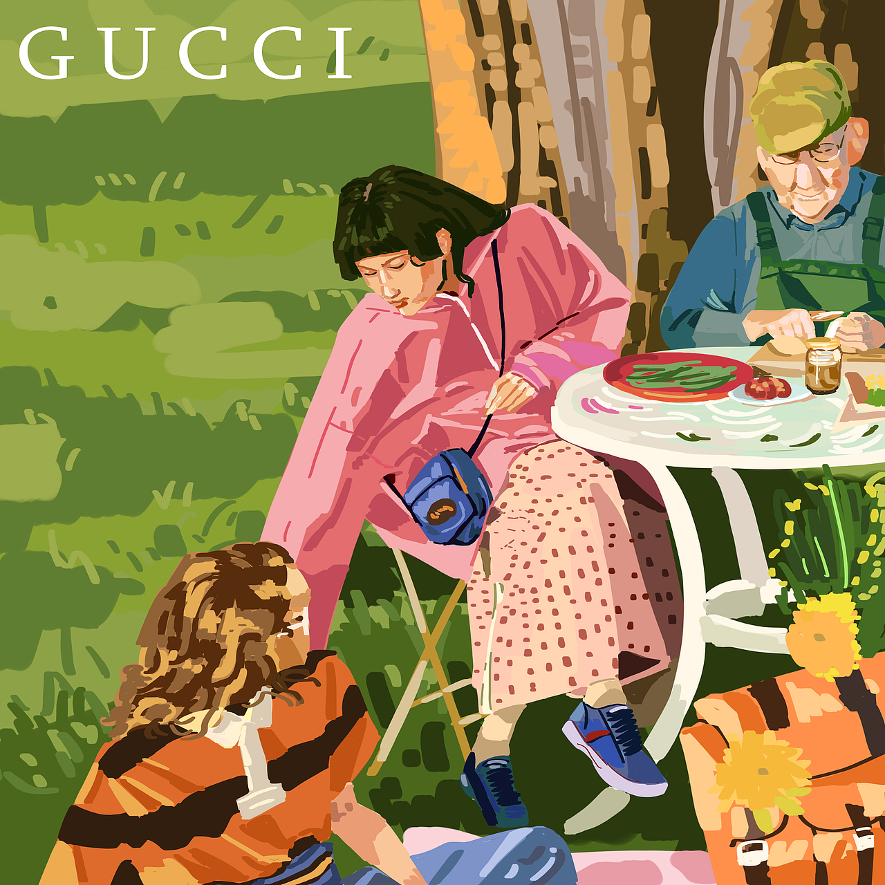 Gucci海报_阿鸡也是小鸡-站酷ZCOOL