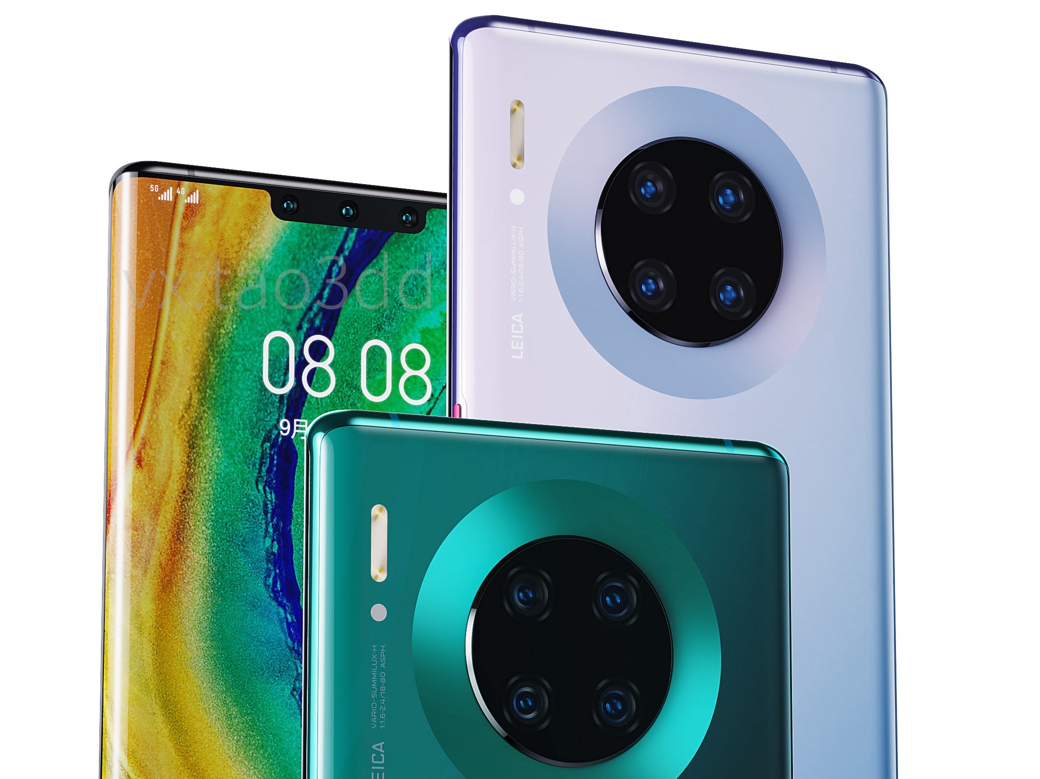 mate30 mate30pro 3D模型 犀牛建模 keyshot渲染_198精品3D模型-站酷ZCOOL