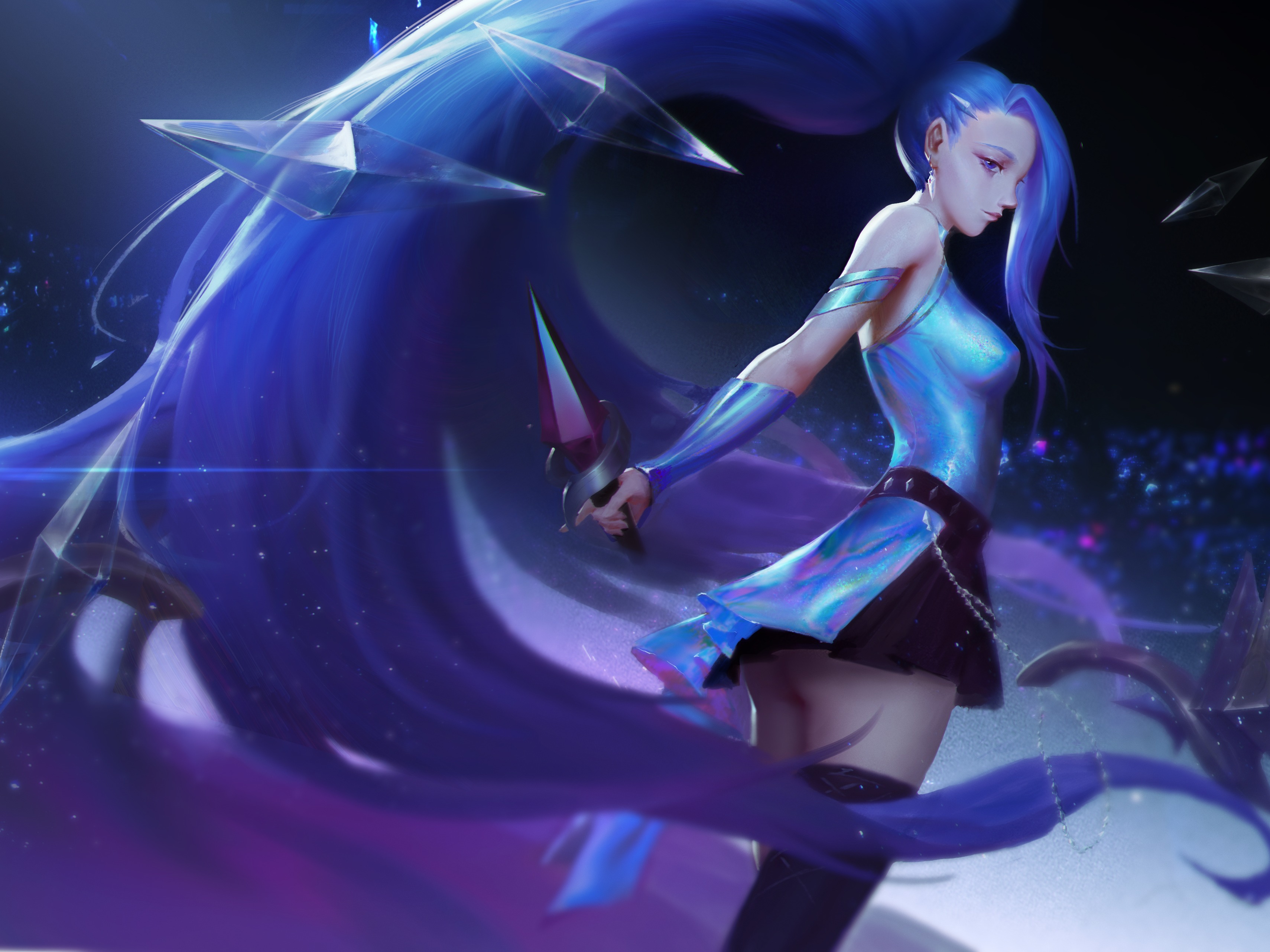 KDA女团·LOL新英雄萨勒芬妮_不想当画家的Leo-站酷ZCOOL