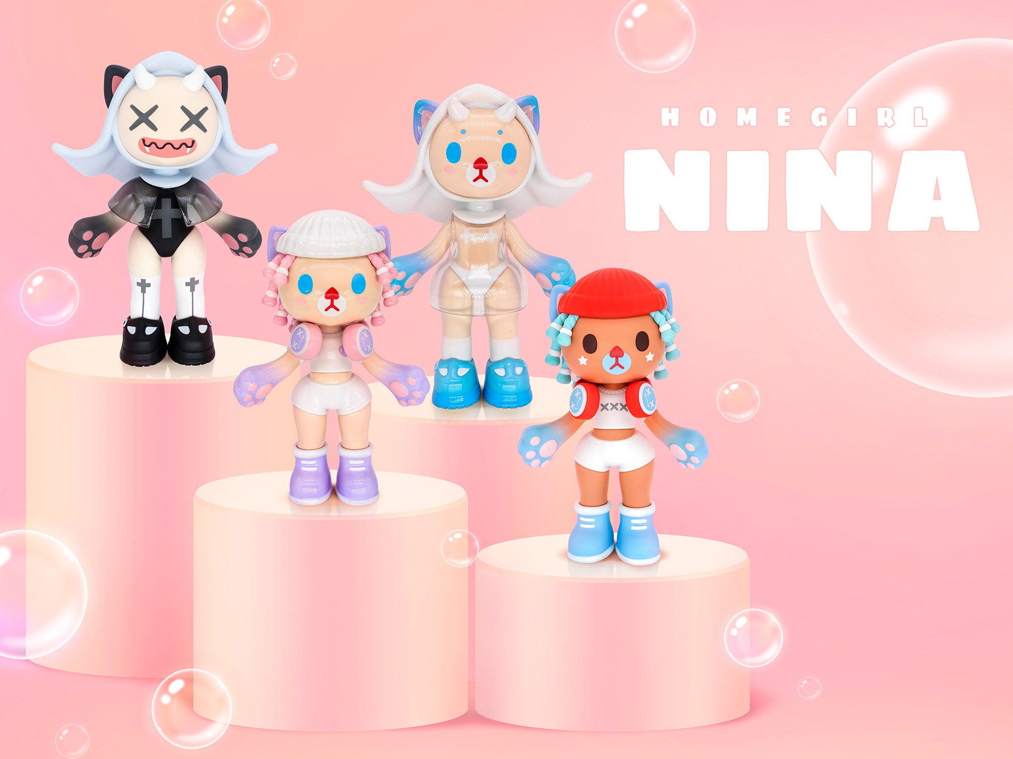 原创IP | 潮玩IP设计—NINA_SHIKI石姬-站酷ZCOOL