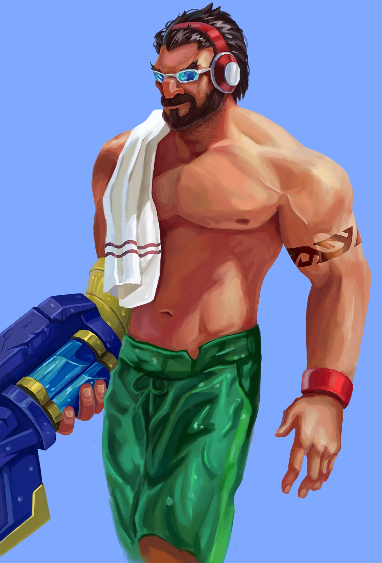 男枪_H_Monet-站酷ZCOOL