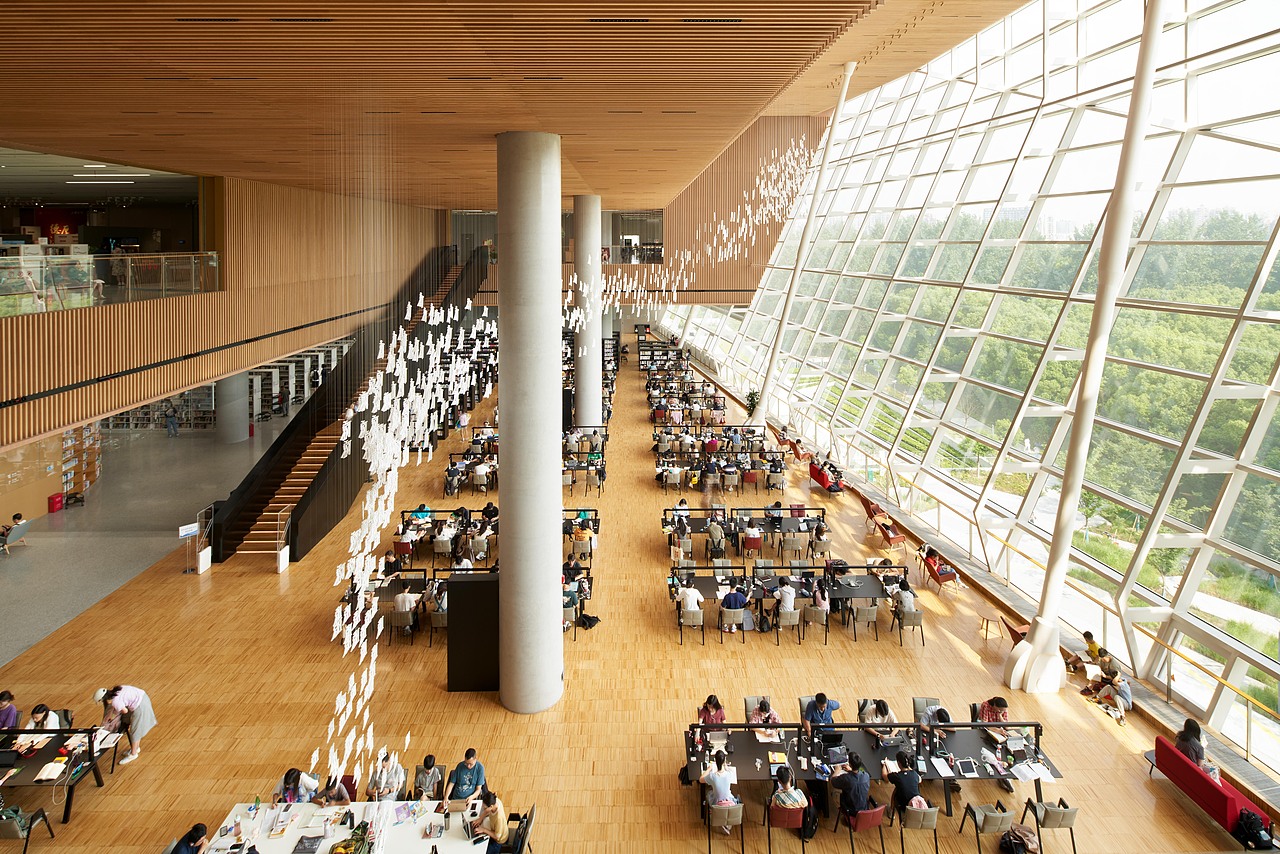 建筑摄影｜上海图书馆东馆_建筑摄影师乌凌君-站酷ZCOOL