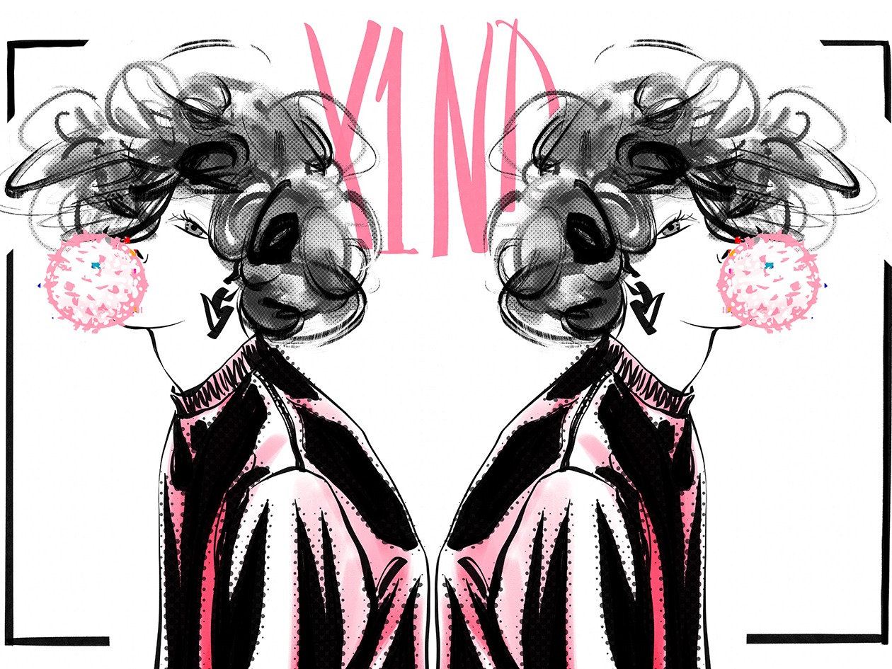 X1ND时尚插画_X1ND鑫地-站酷ZCOOL