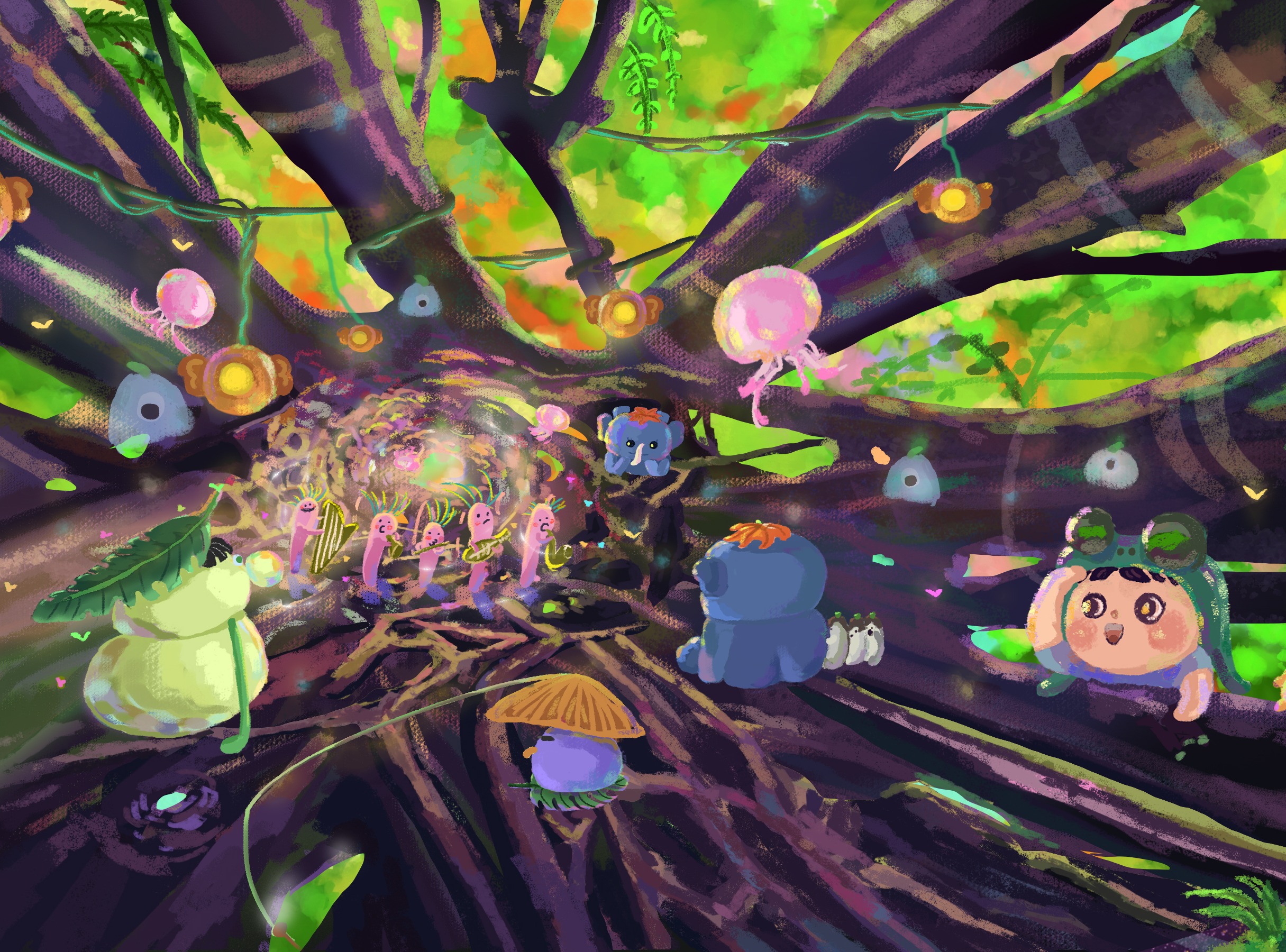 绞杀乐队_薛小朋友-站酷ZCOOL