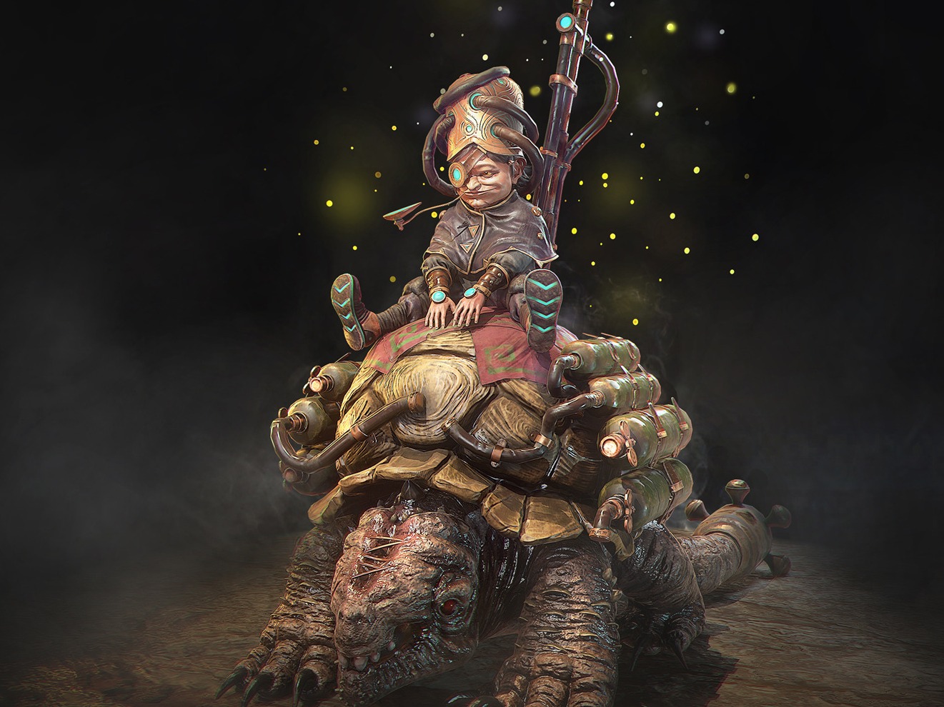 DROCK丨3D游戏角色设计：学生作品分享~_DRockArt-站酷ZCOOL