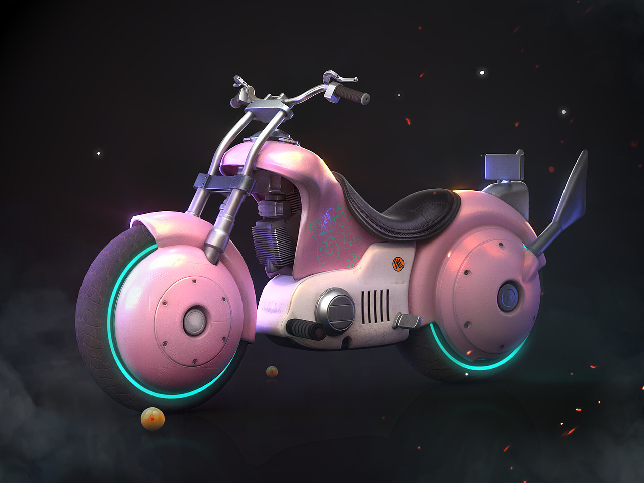 PBR流程硬表面练习_八栗子-站酷ZCOOL